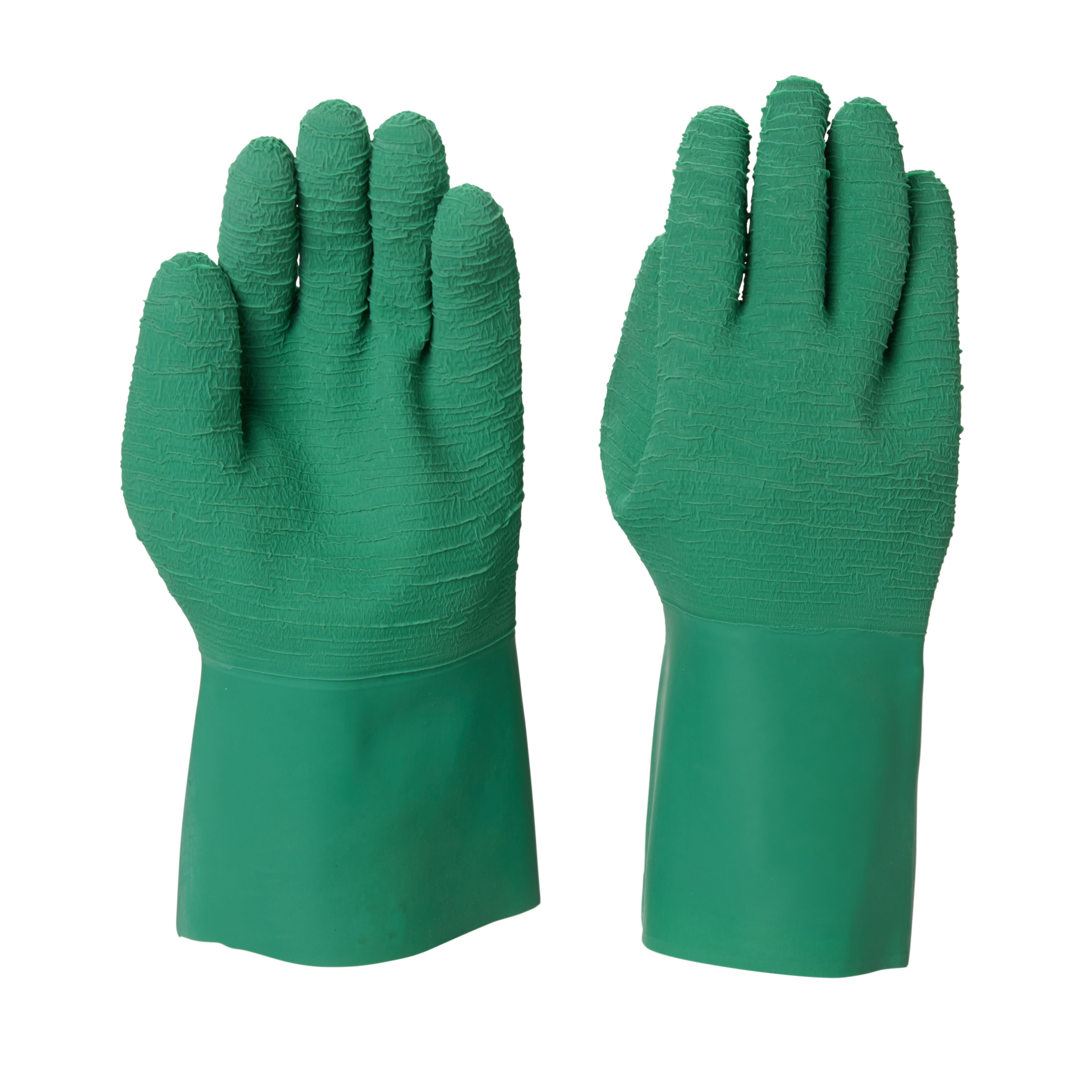Verve Green Latex Gloves, Medium
