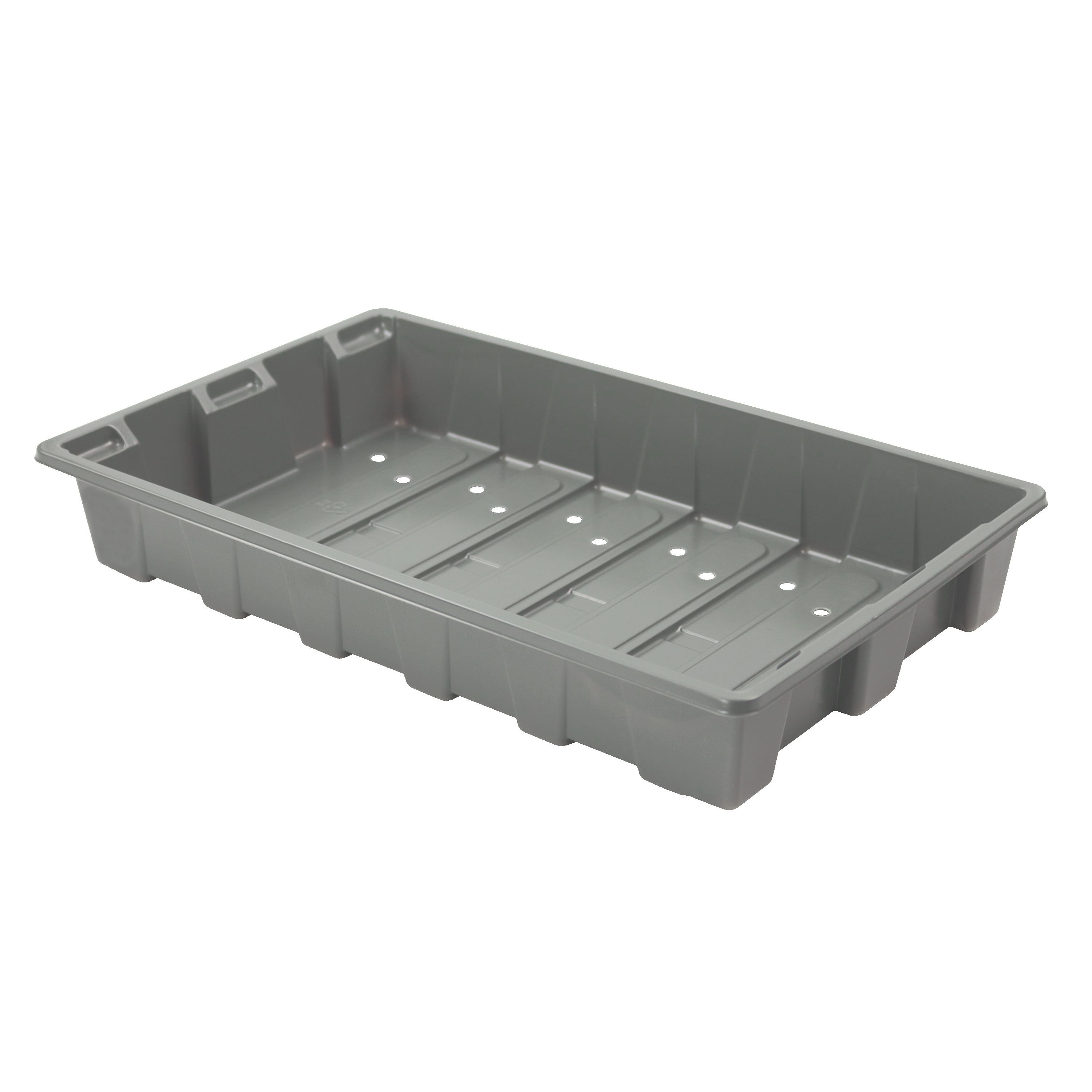 Verve Grey Tray (L)37.5cm, Pack of 5 | £4 at B&Q