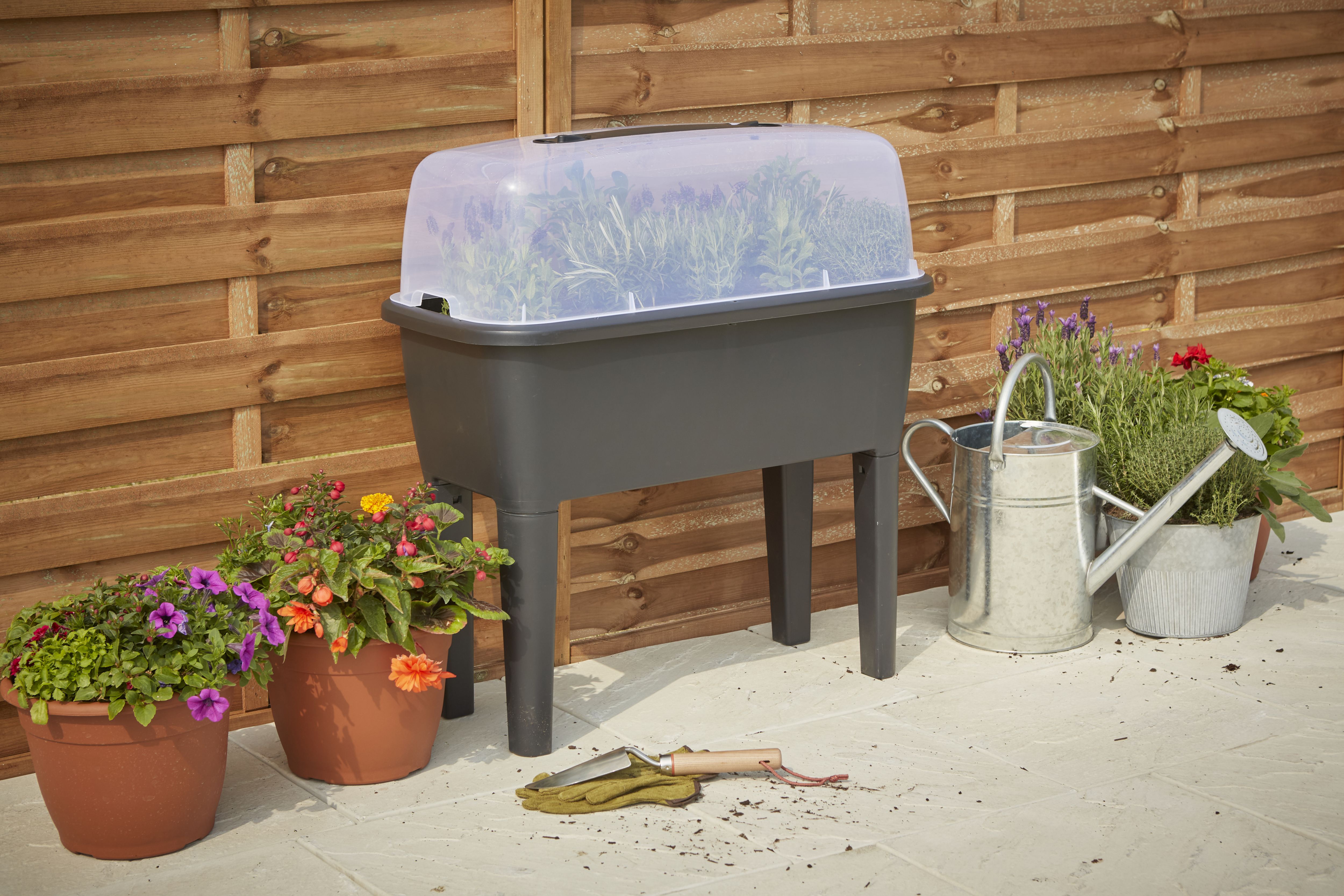 Verve Grow table (H)820mm (W)387mm, 52L