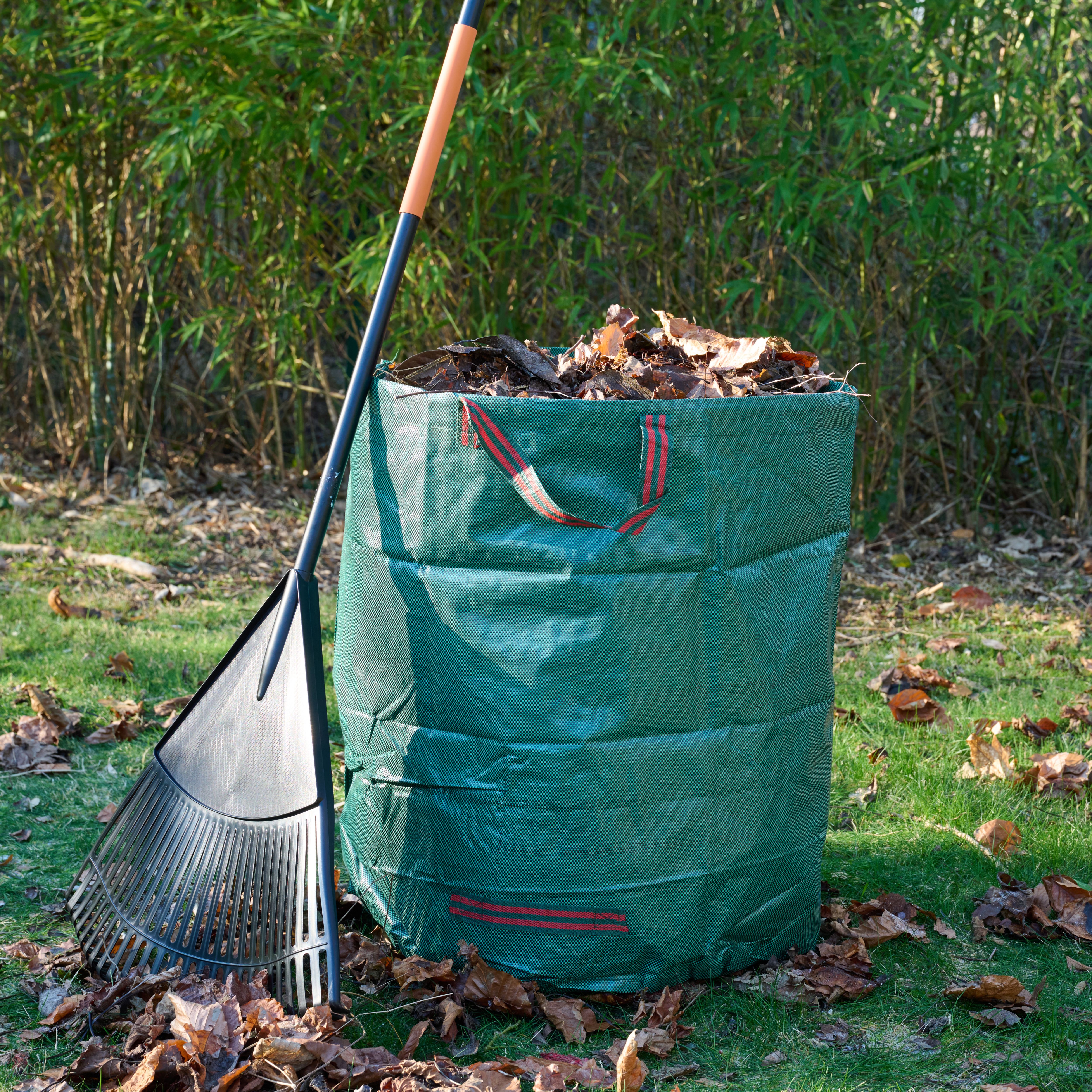 Verve Heavy duty Green Garden sack, 220L 40kg