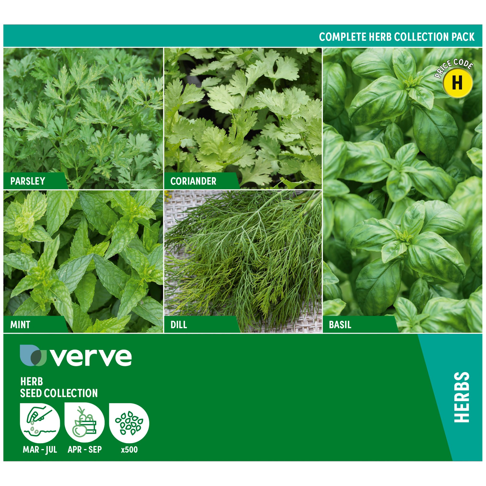 Verve Herb 'Mixed Collection' Herb Seeds