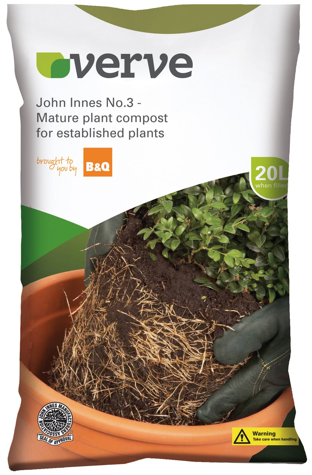 Verve John Innes No:3 Mature plant compost 20L | DIY at B&Q