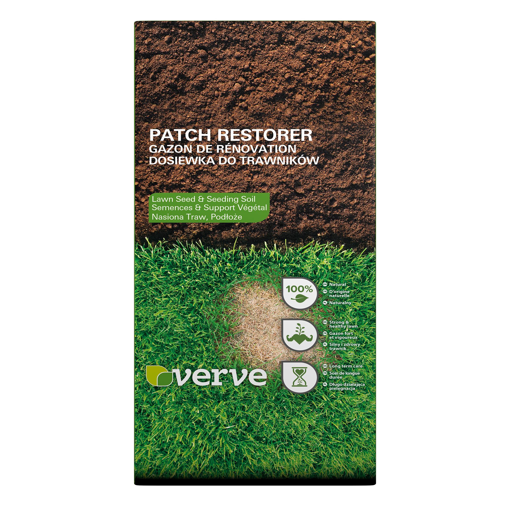 Shop Verve Organic Lawn patch repairer 66m² 1L 5kg