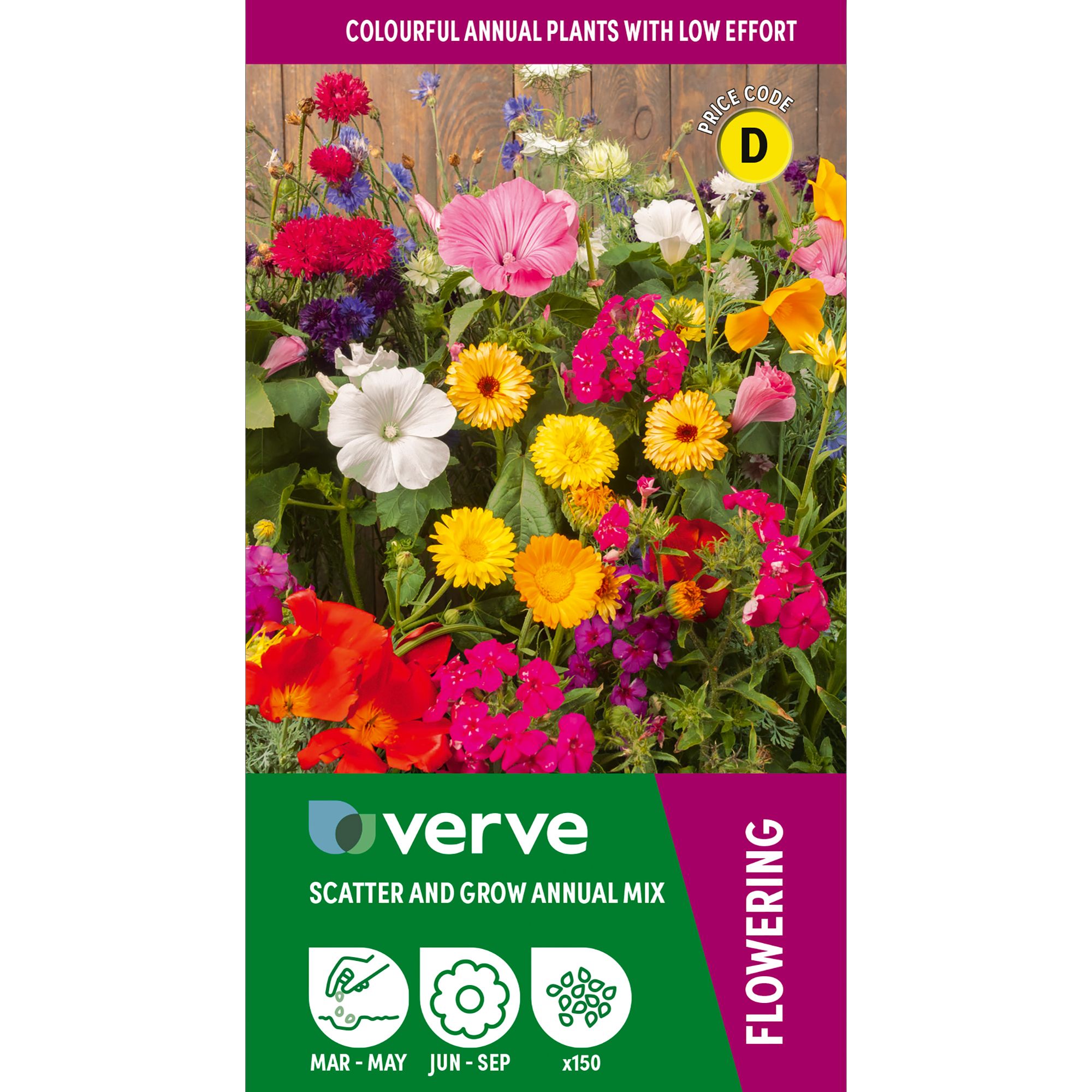 Verve Scatter & grow annual mix Seeds