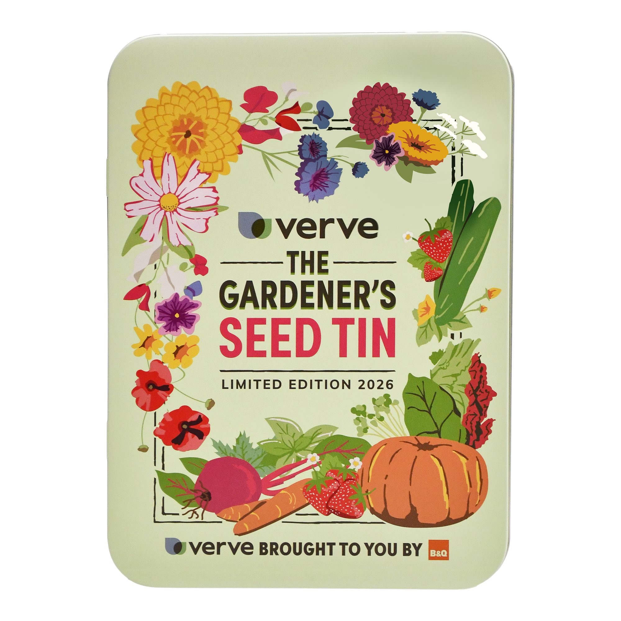 VERVE THE GARDENER'S SEED TIN COLLECTION