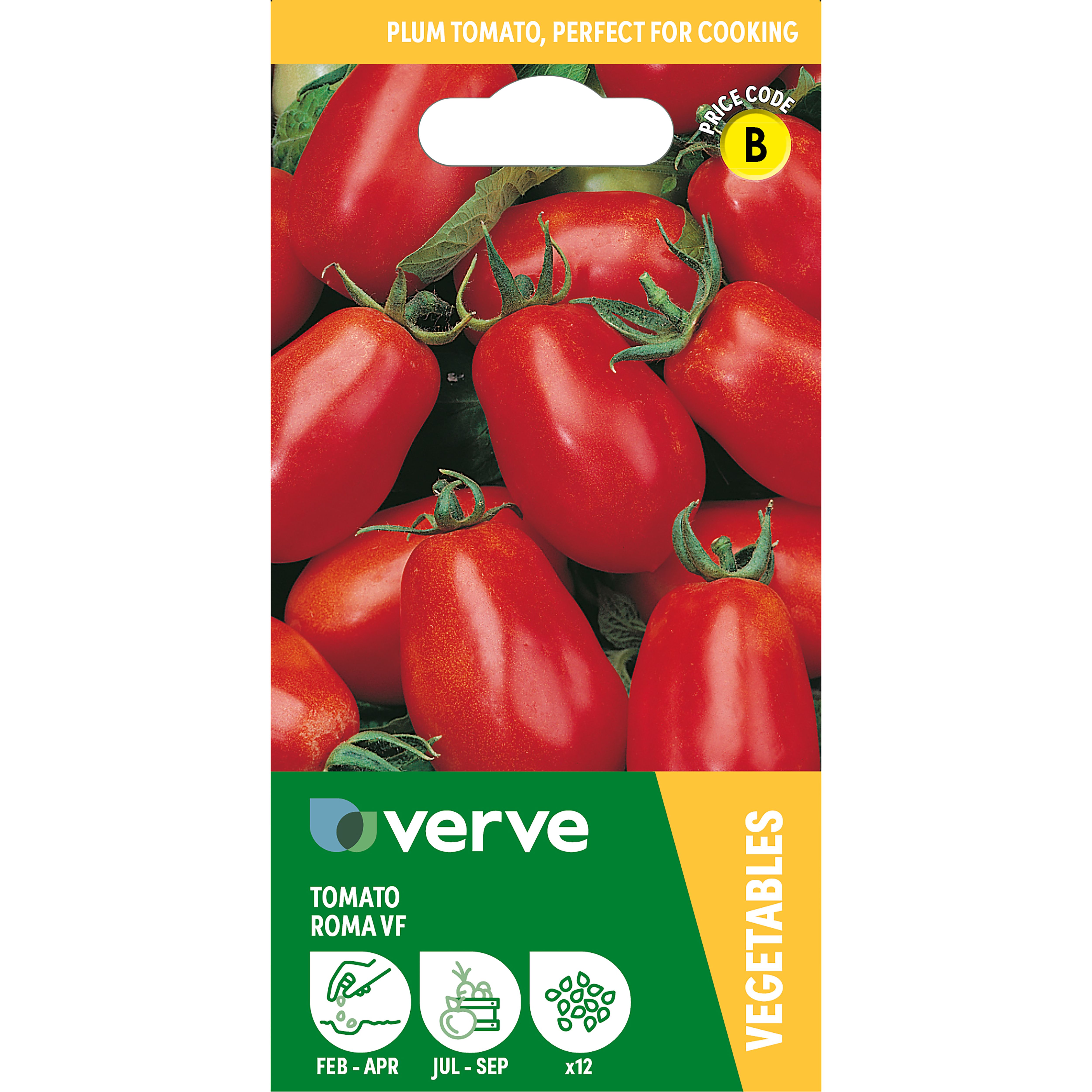 Verve Tomato 'Roma VF' Vegetable Seeds
