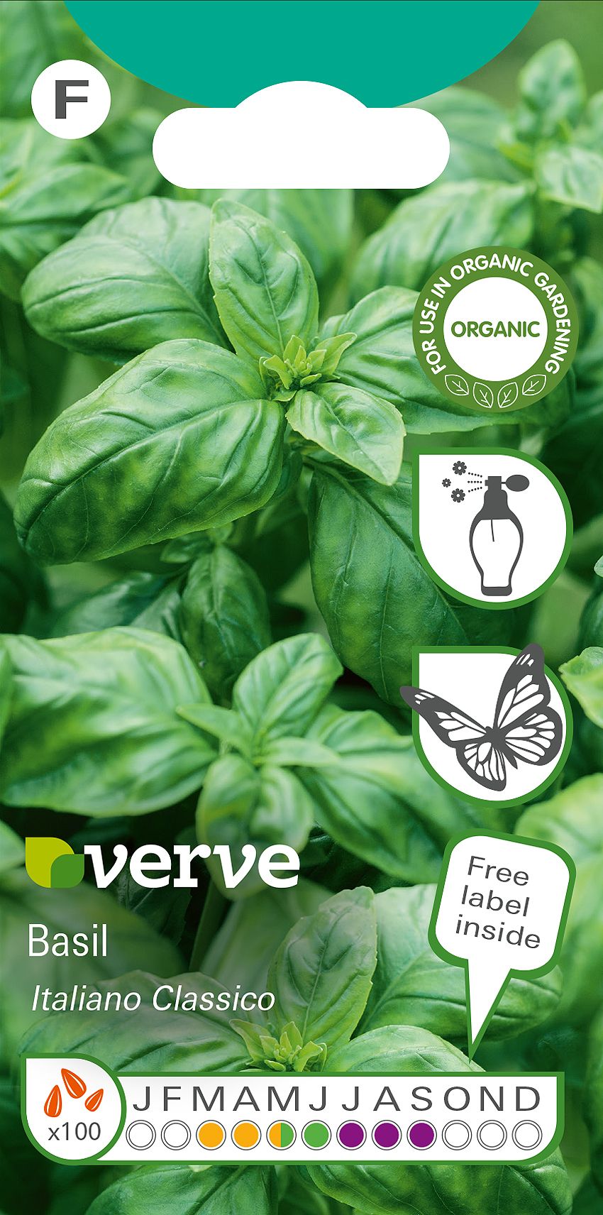 VerveSeeds Italiano Classico Basil Seeds