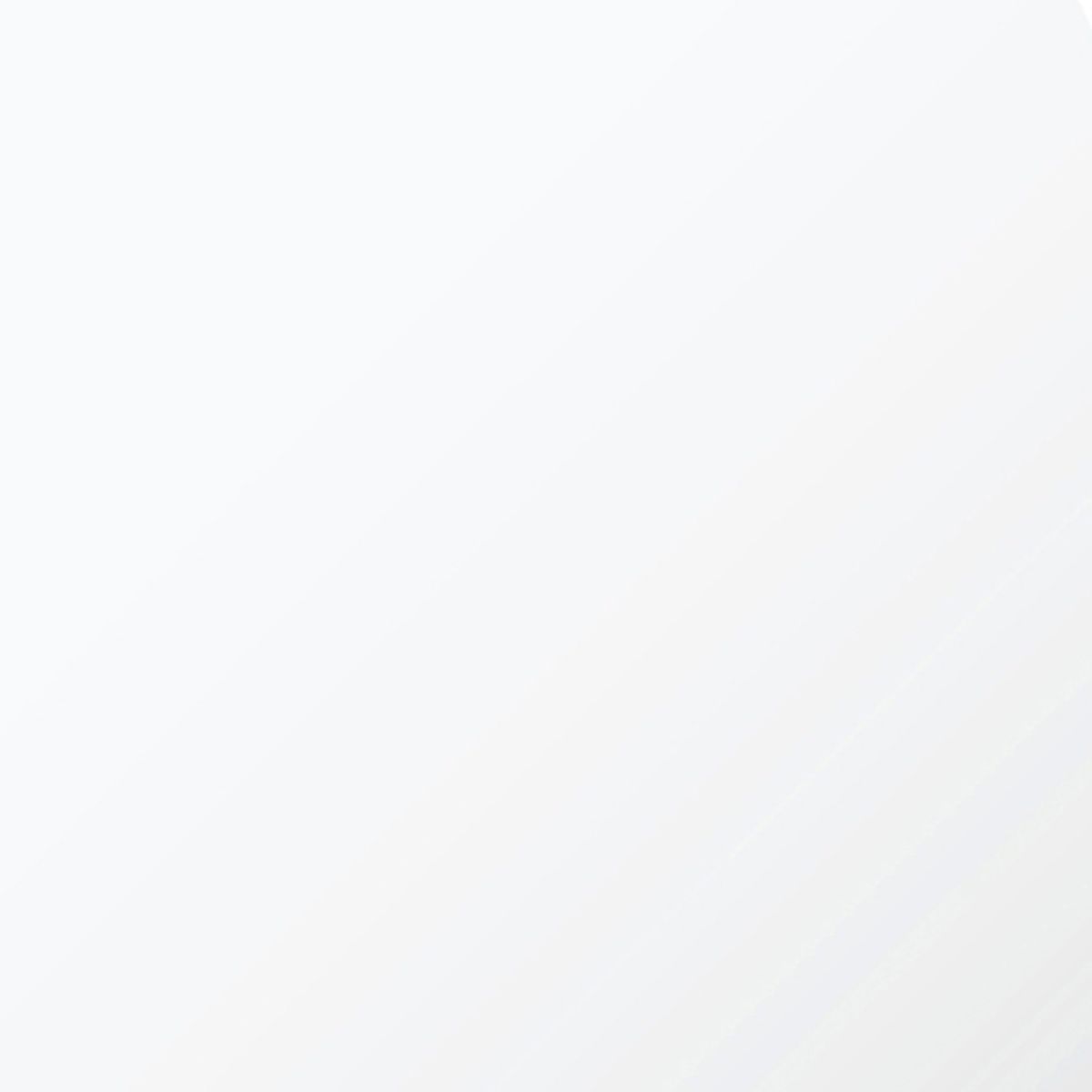 Vistelle Arctic white Glass effect Acrylic Splashback, (H)500mm (W ...