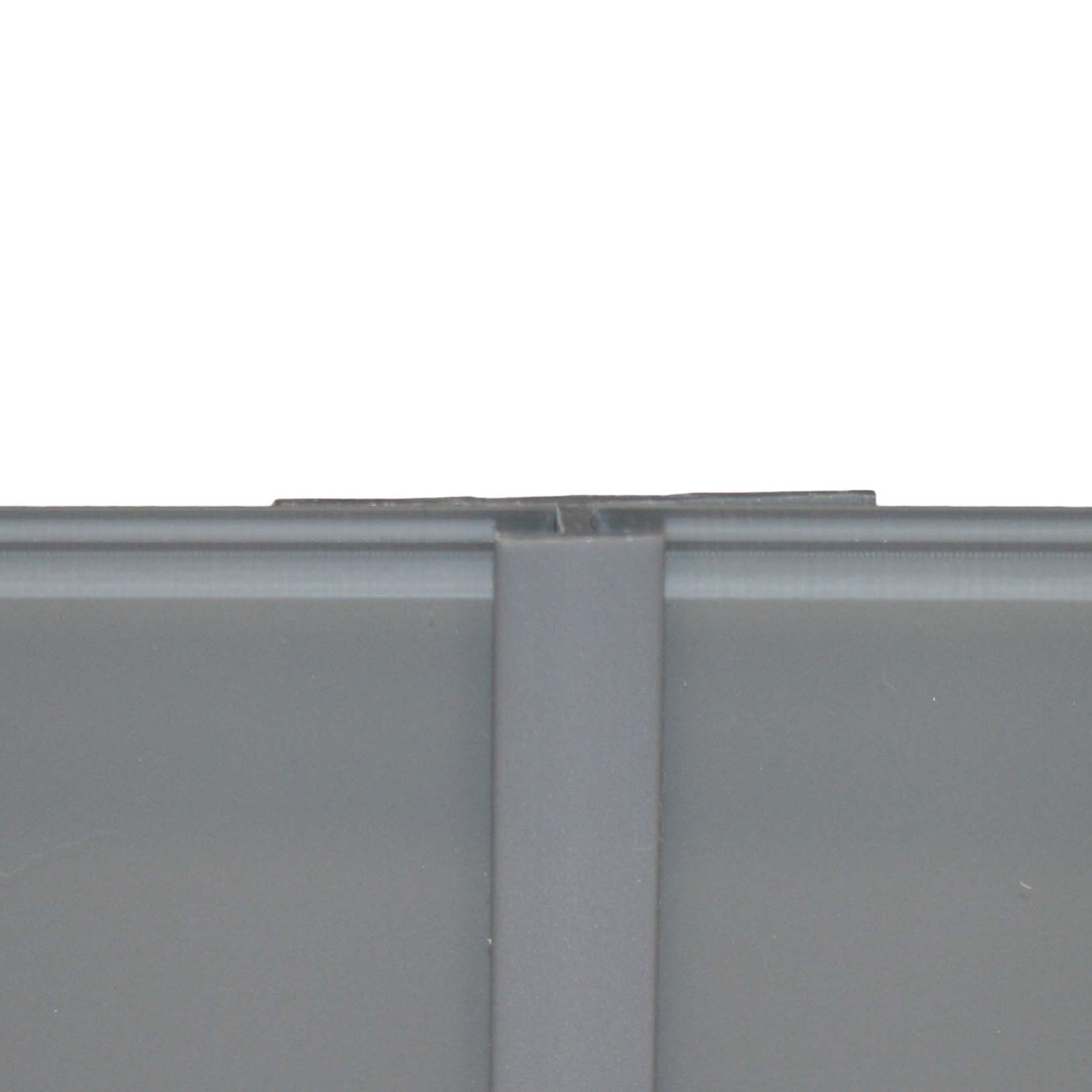 Vistelle H-shaped Panel straight joint (L)2500mm (W)25mm - Grey