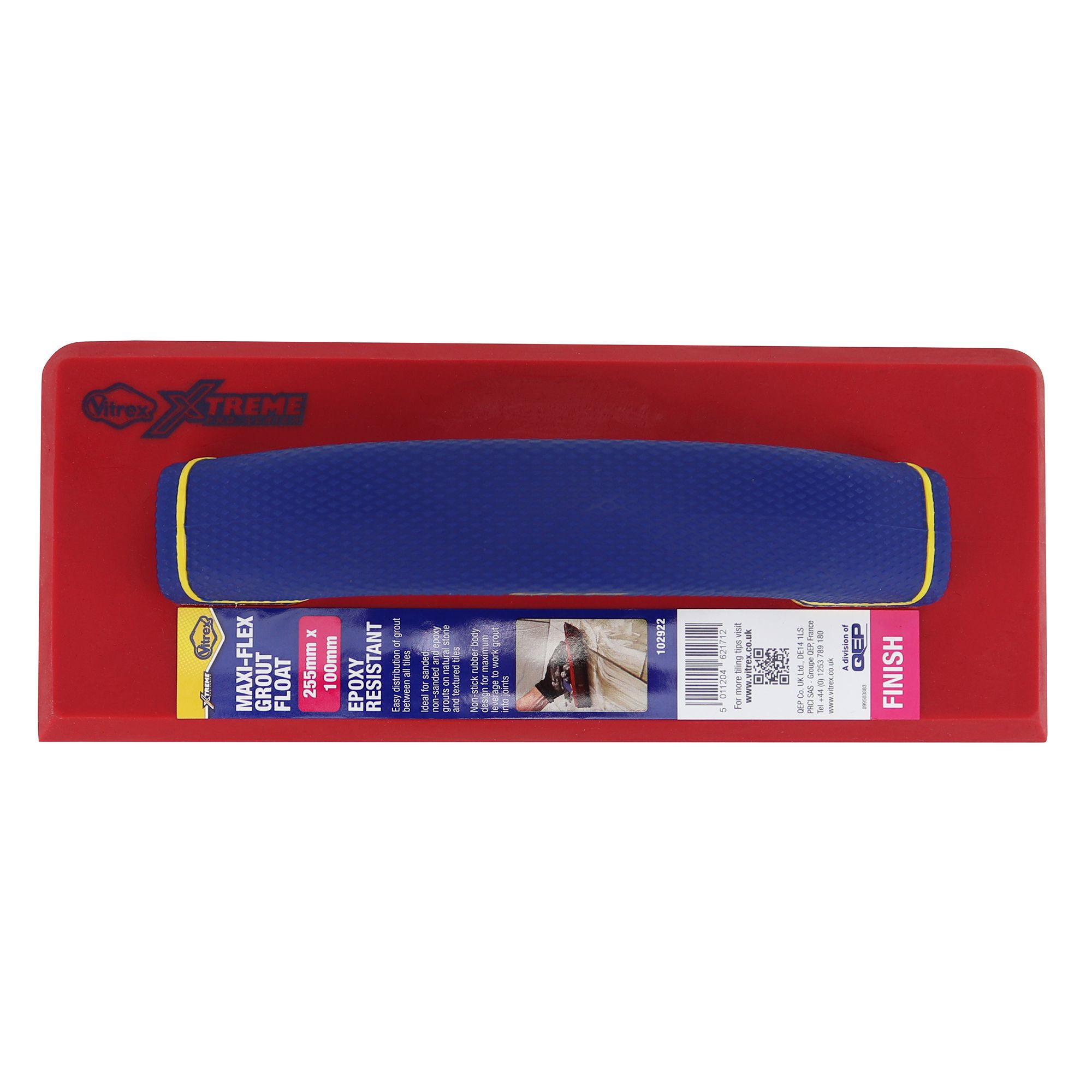 Vitrex 255mm Ergonomic soft-grip Maxi-Flex Grout float