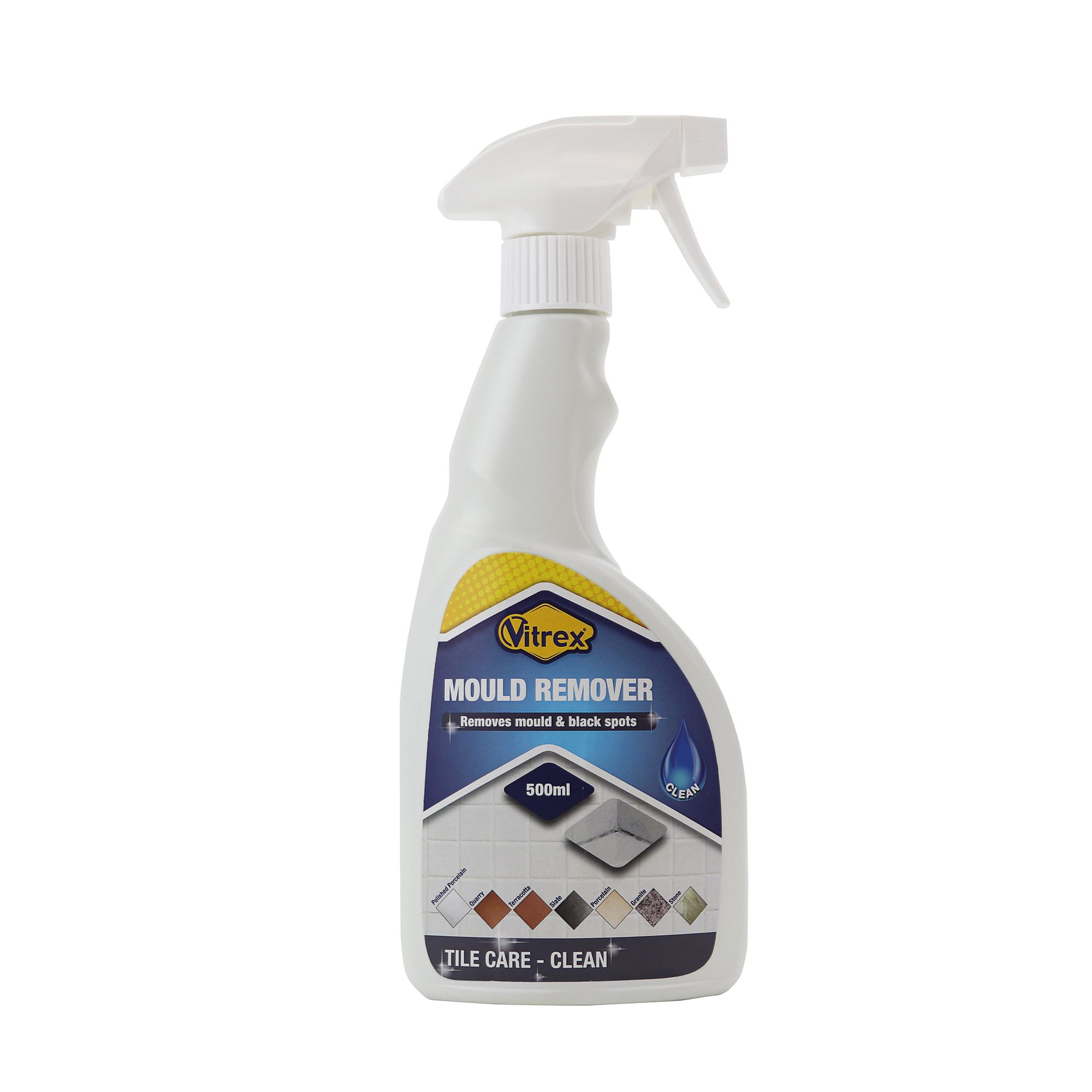 Vitrex Interior Mould remover, 500ml Trigger spray bottle