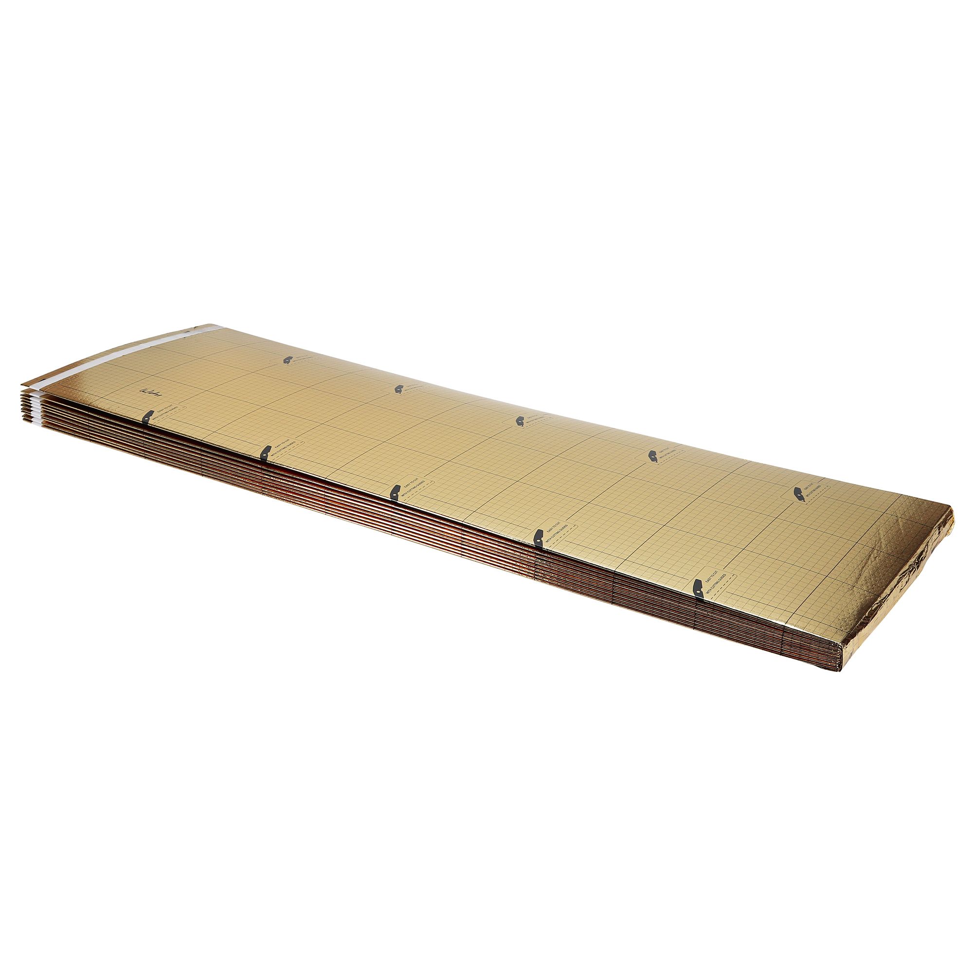 Vitrex Premium Plus 1.5mm XPS foam Vinyl click Underlay panel, 9.6m²