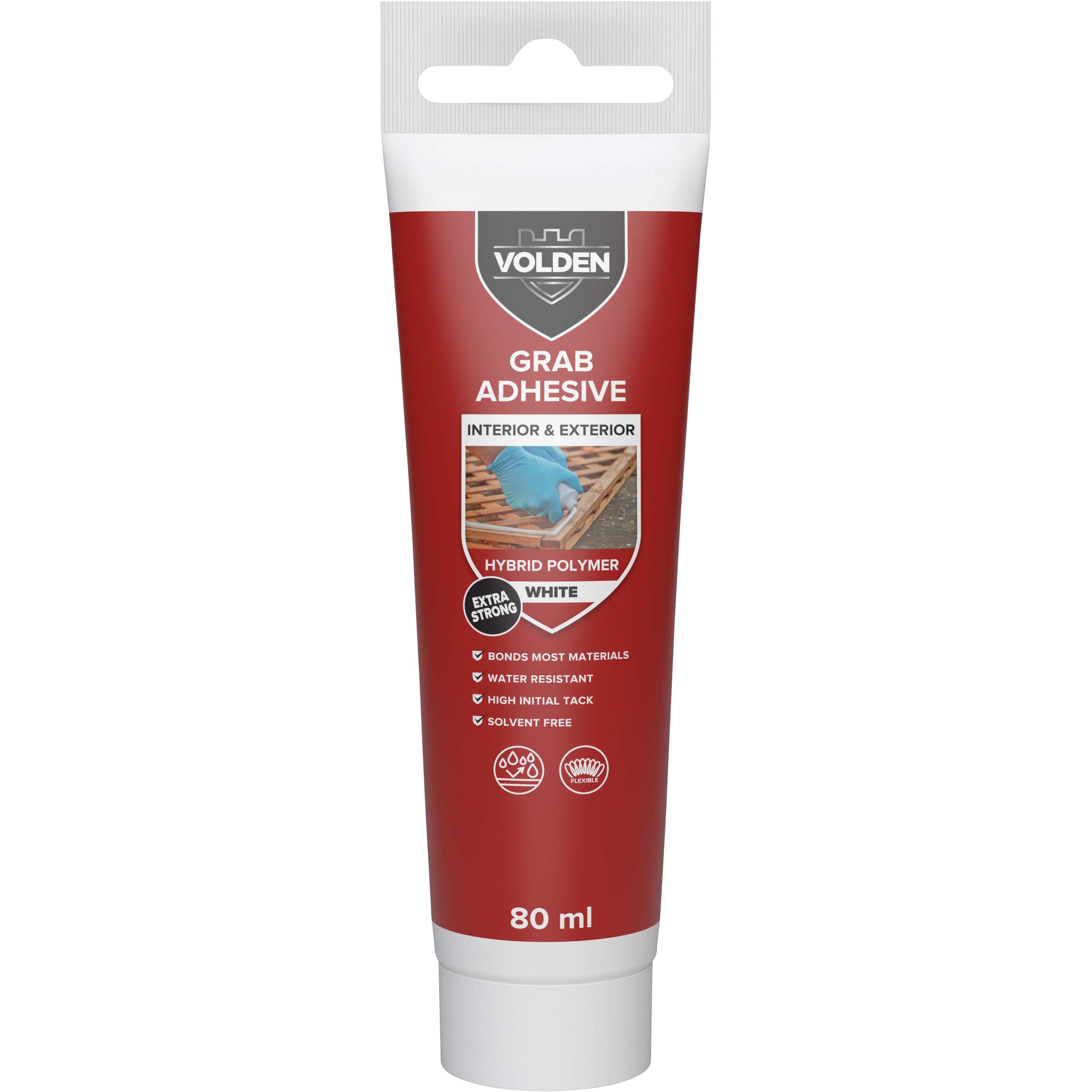 Volden Hybrid White Grab adhesive 80ml