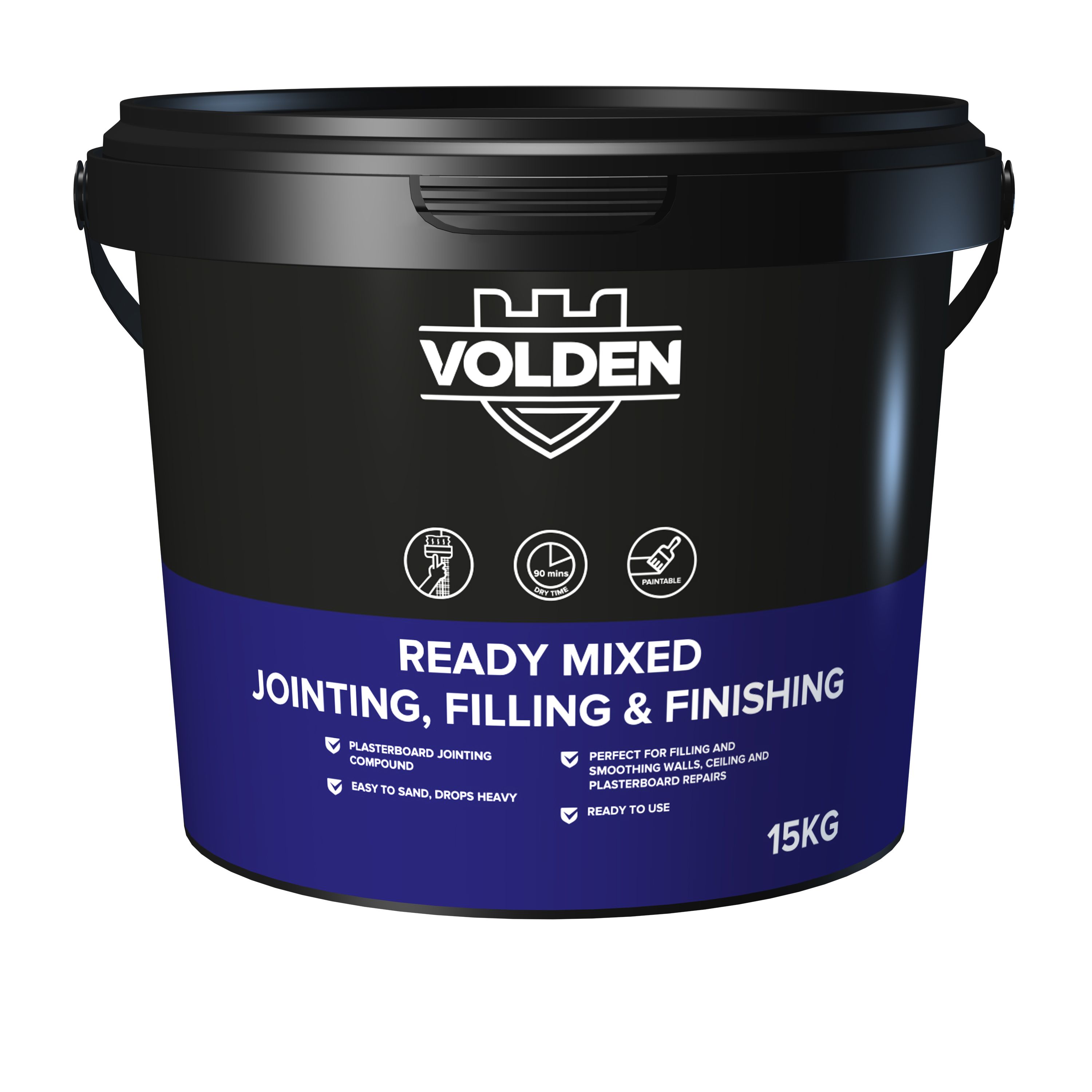 Volden Ready mixed Plasterboard Jointing, filling & finishing compound ...
