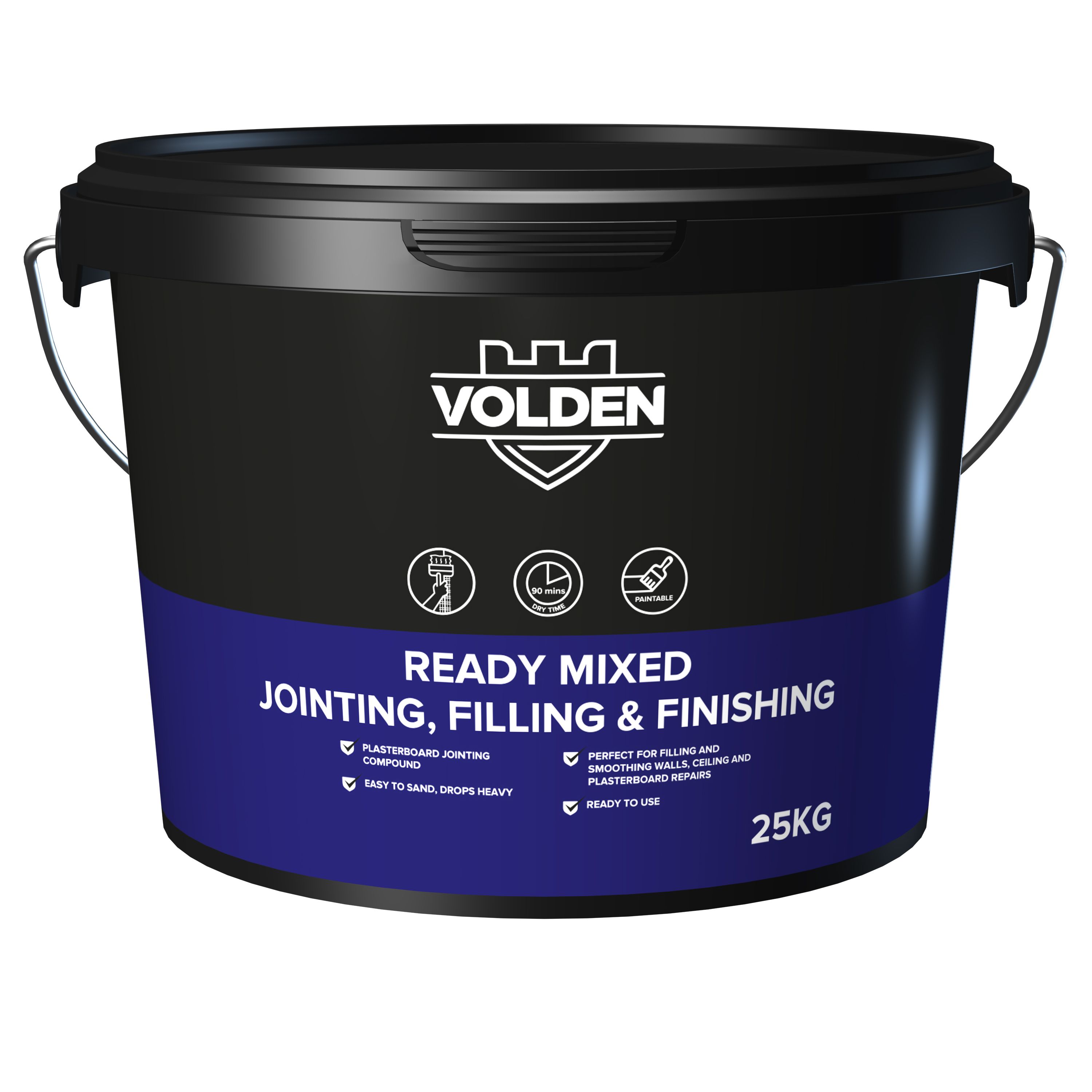 Volden Ready mixed Plasterboard Jointing, filling & finishing compound ...