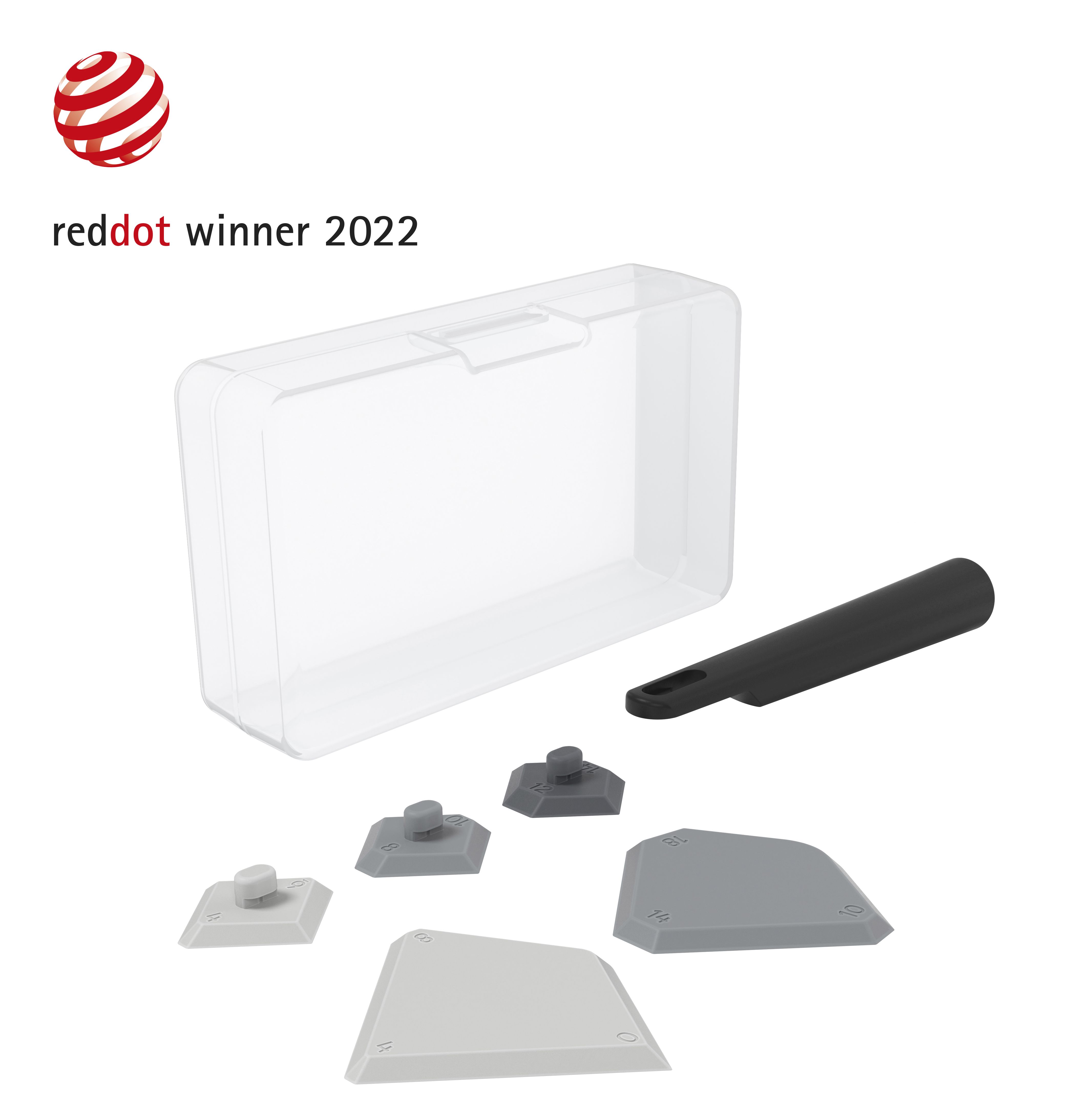 Volden Sealant smoothing tool Set of 5 220mm