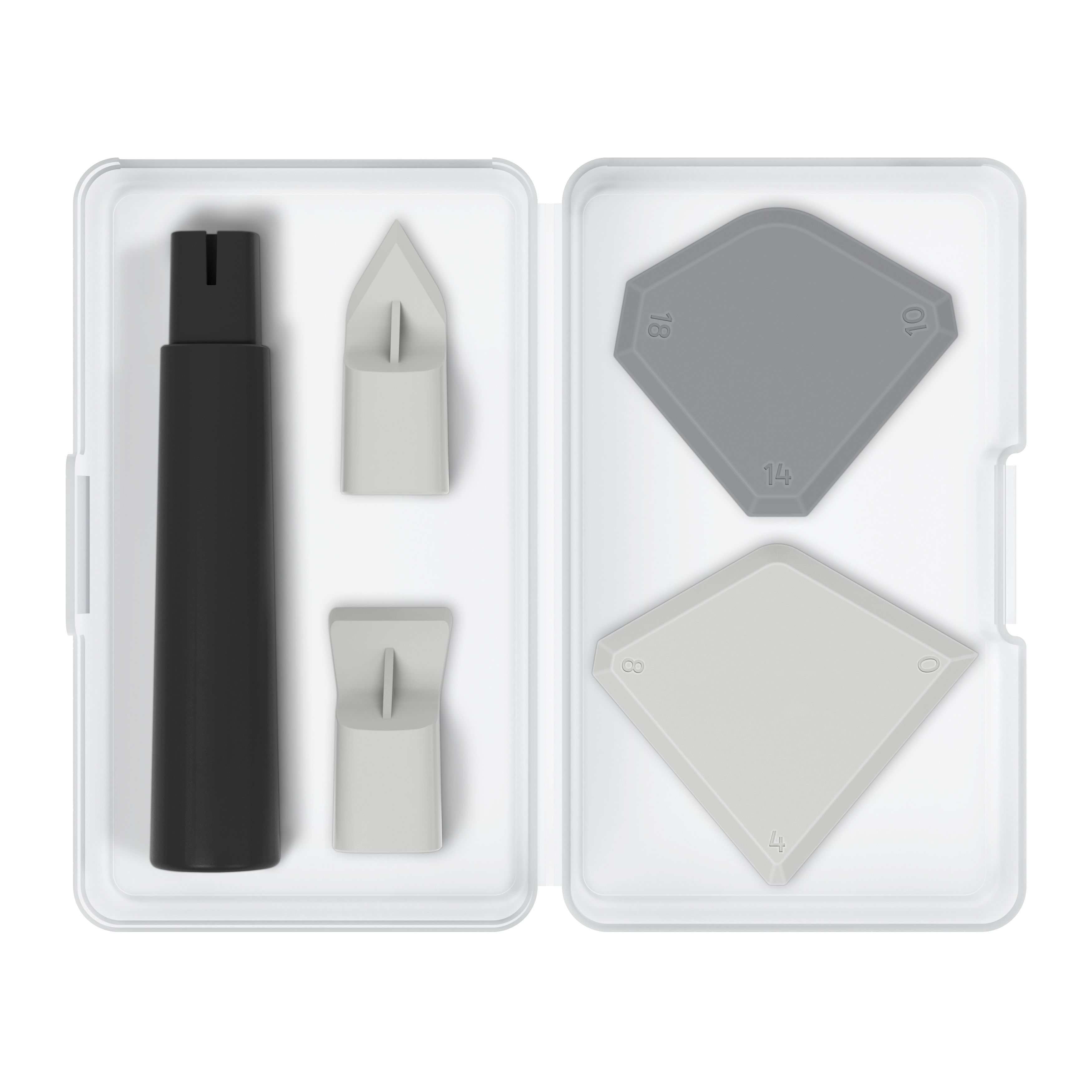 Volden Translucent 9 piece Removing & smoothing tool set