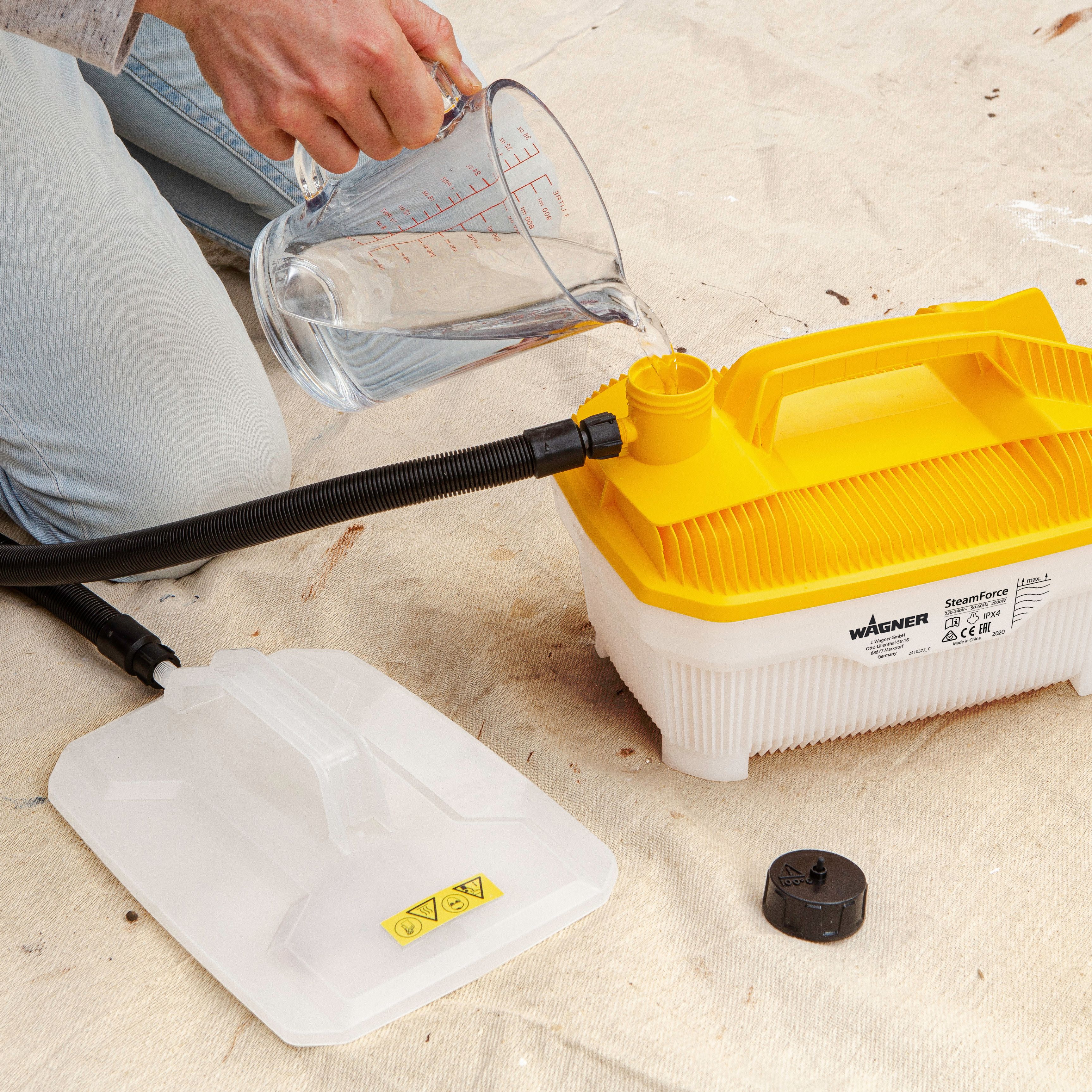 Wagner Steamforce 2000W 4L Wallpaper stripper 12V