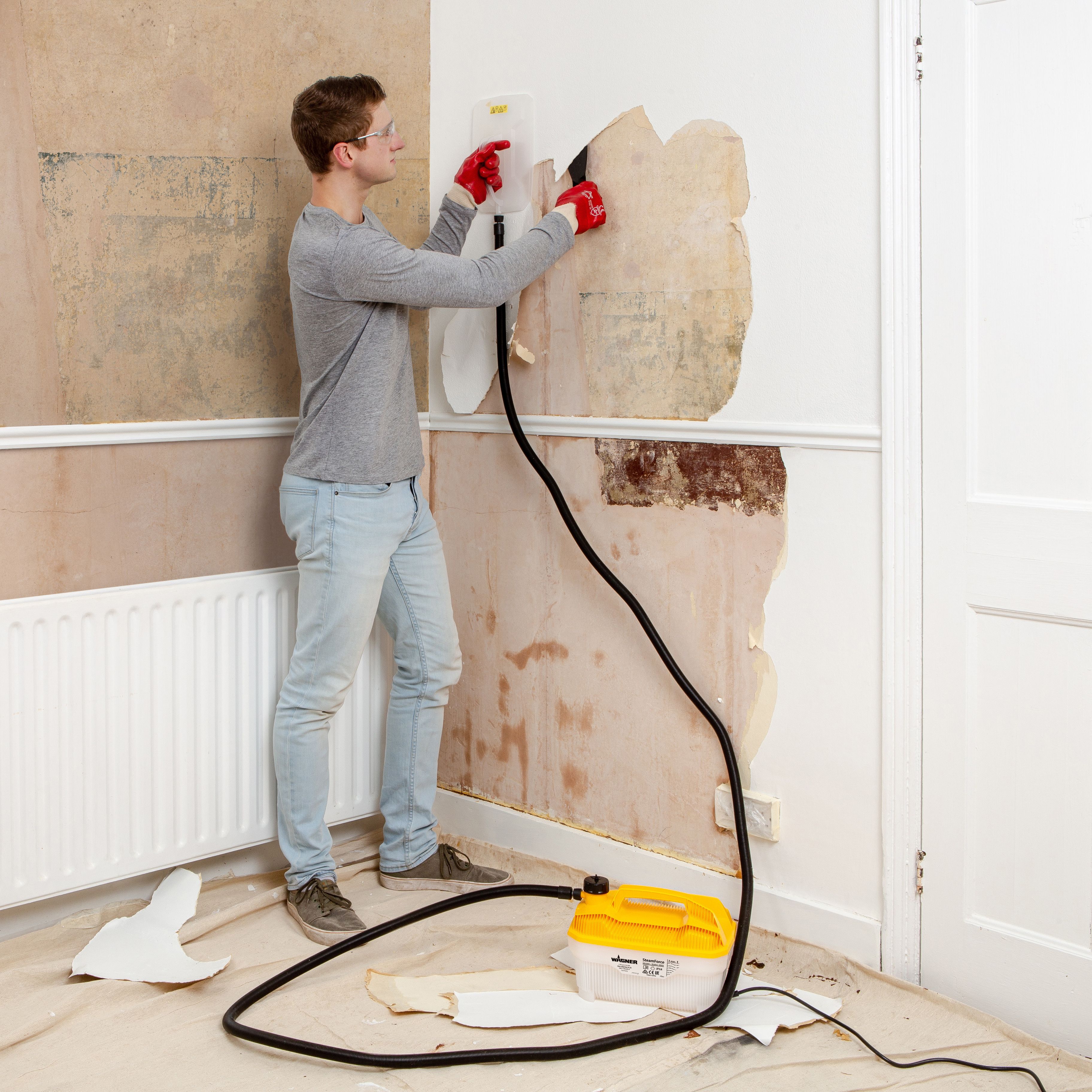 Wagner Steamforce 2000W 4L Wallpaper stripper 12V