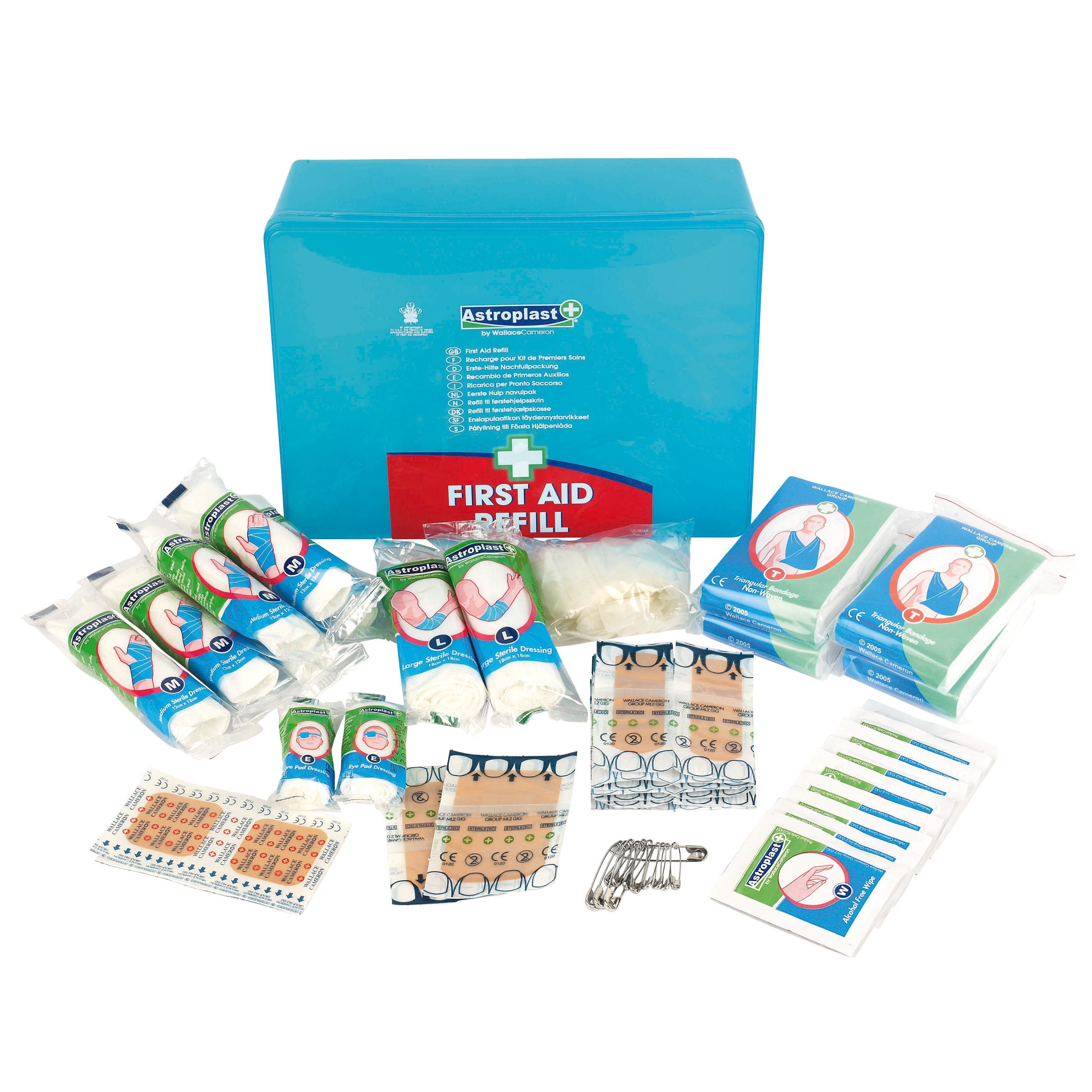 Wallace Cameron Mezzo 10 person First aid kit refill