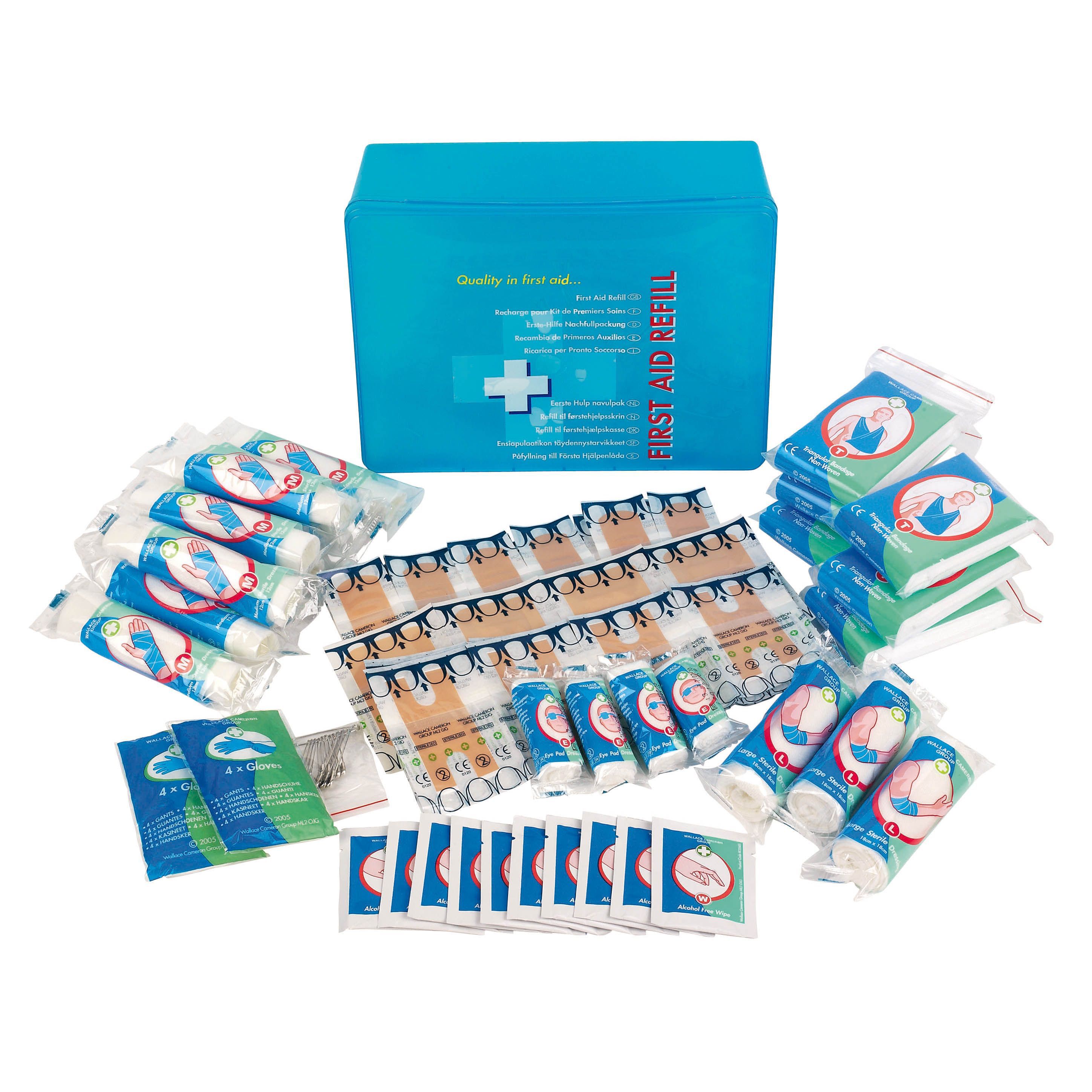 Wallace Cameron Mezzo 20 person First aid kit refill at B&Q