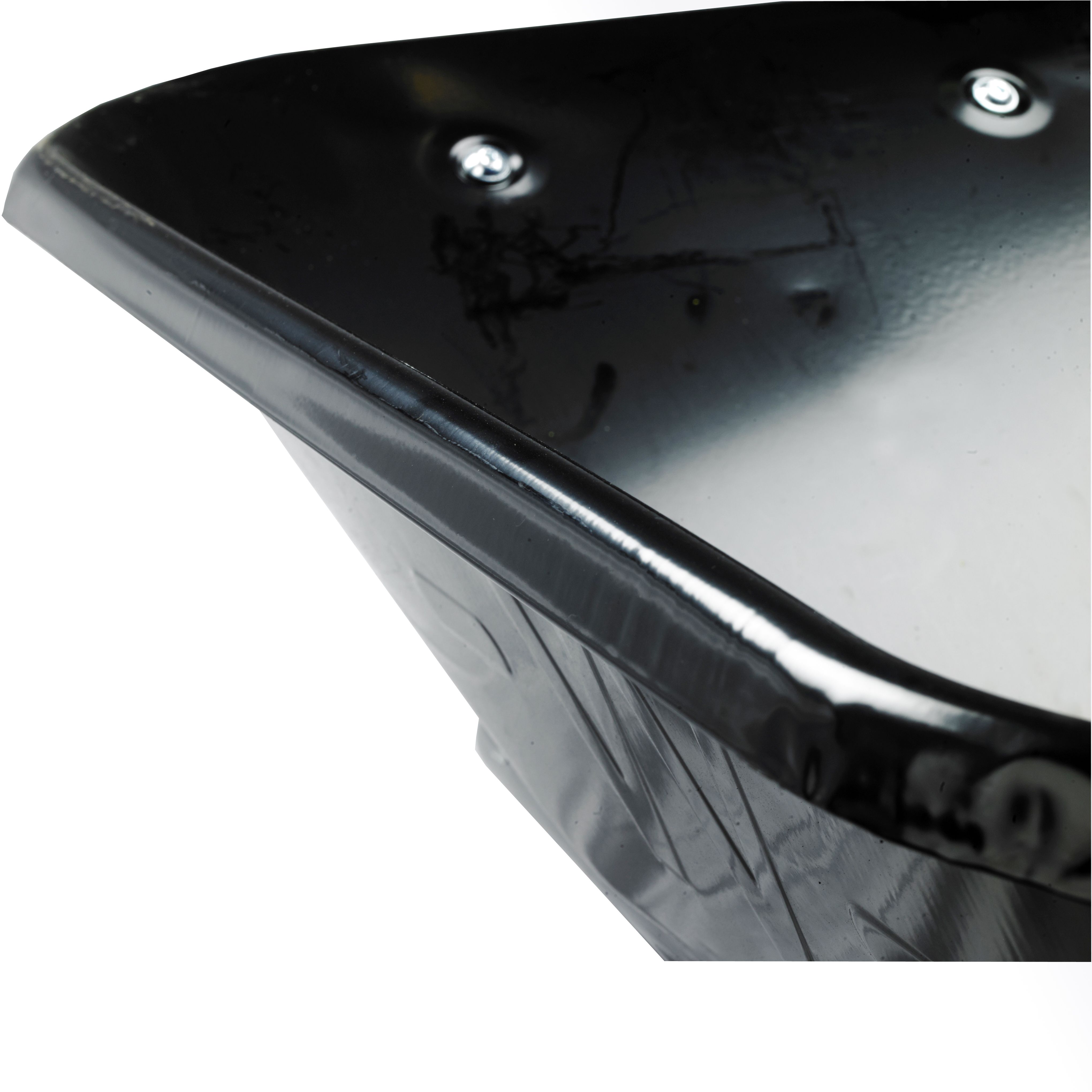 Walsall Endurance Black Steel 85L Heavy duty Pneumatic Wheelbarrow, 11kg