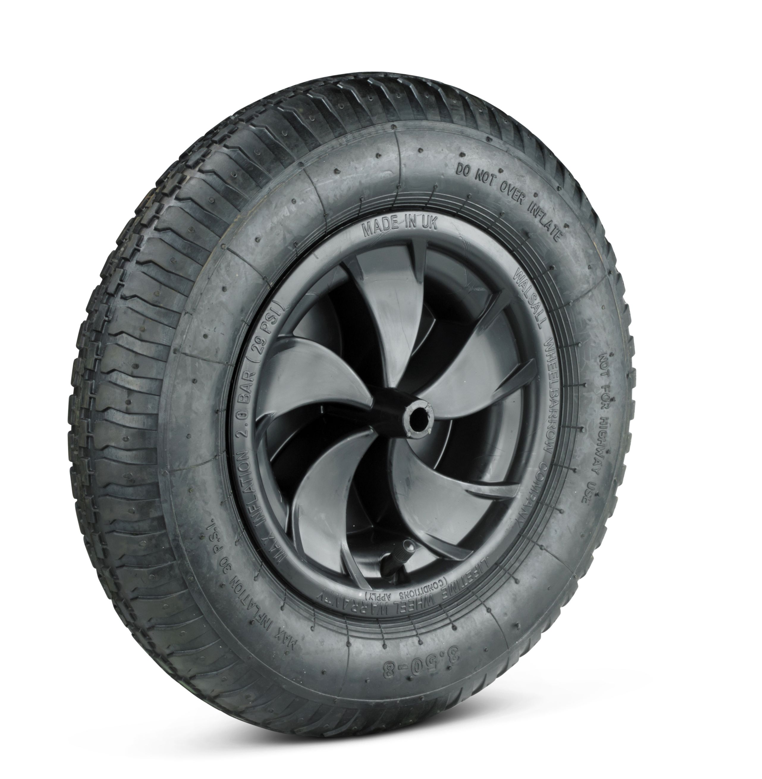 Walsall Pneumatic Wheel Dia 350mm W 100mm
