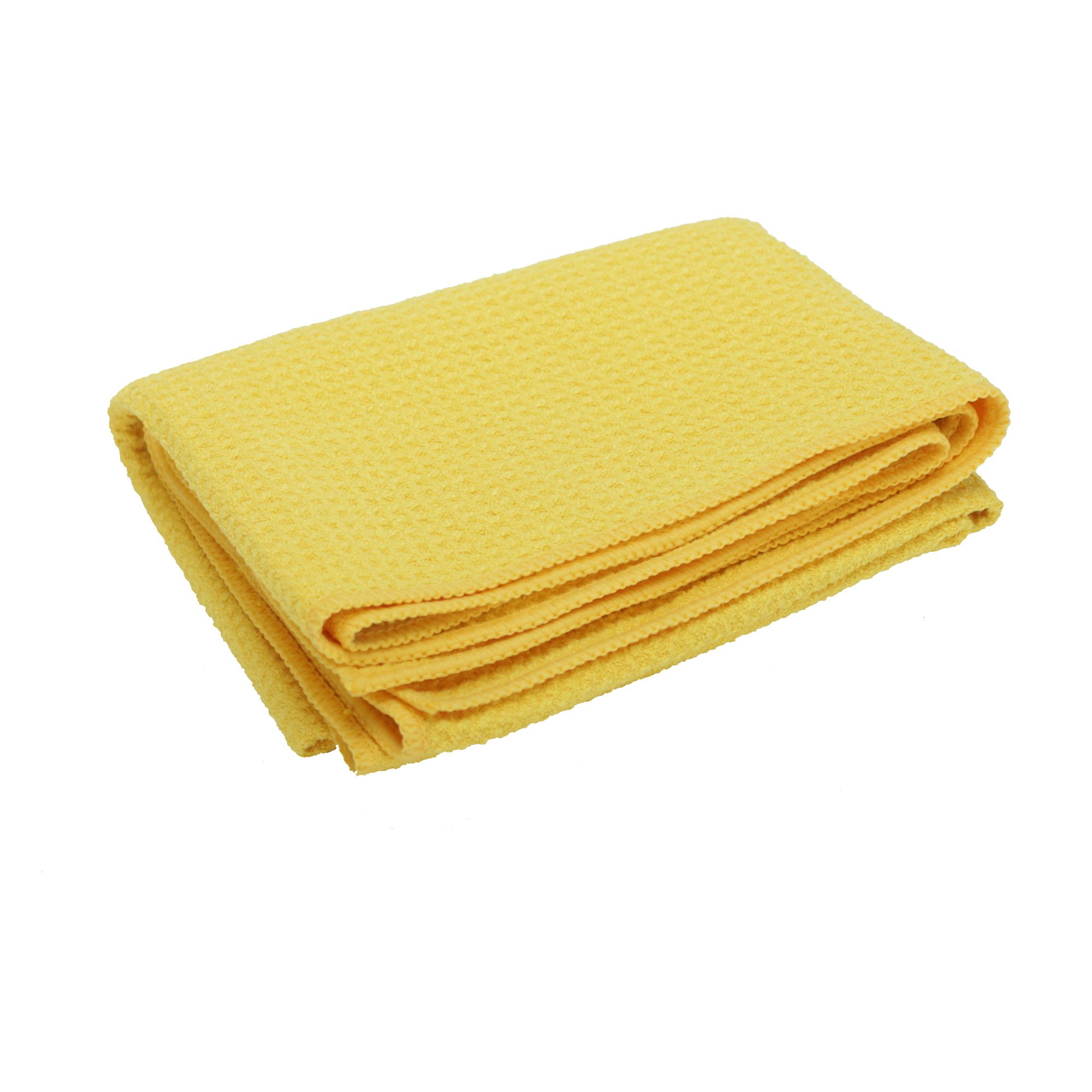 Water Magnet Yellow Microfibre Drying towel at B&Q