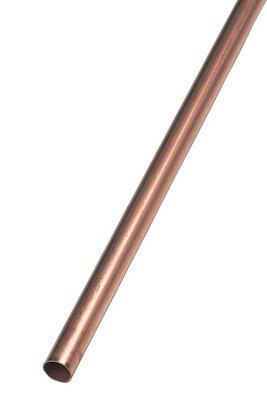Wednesbury Copper Compression Tube (L)2m (Dia)15mm, Pack of 10 | DIY at B&Q