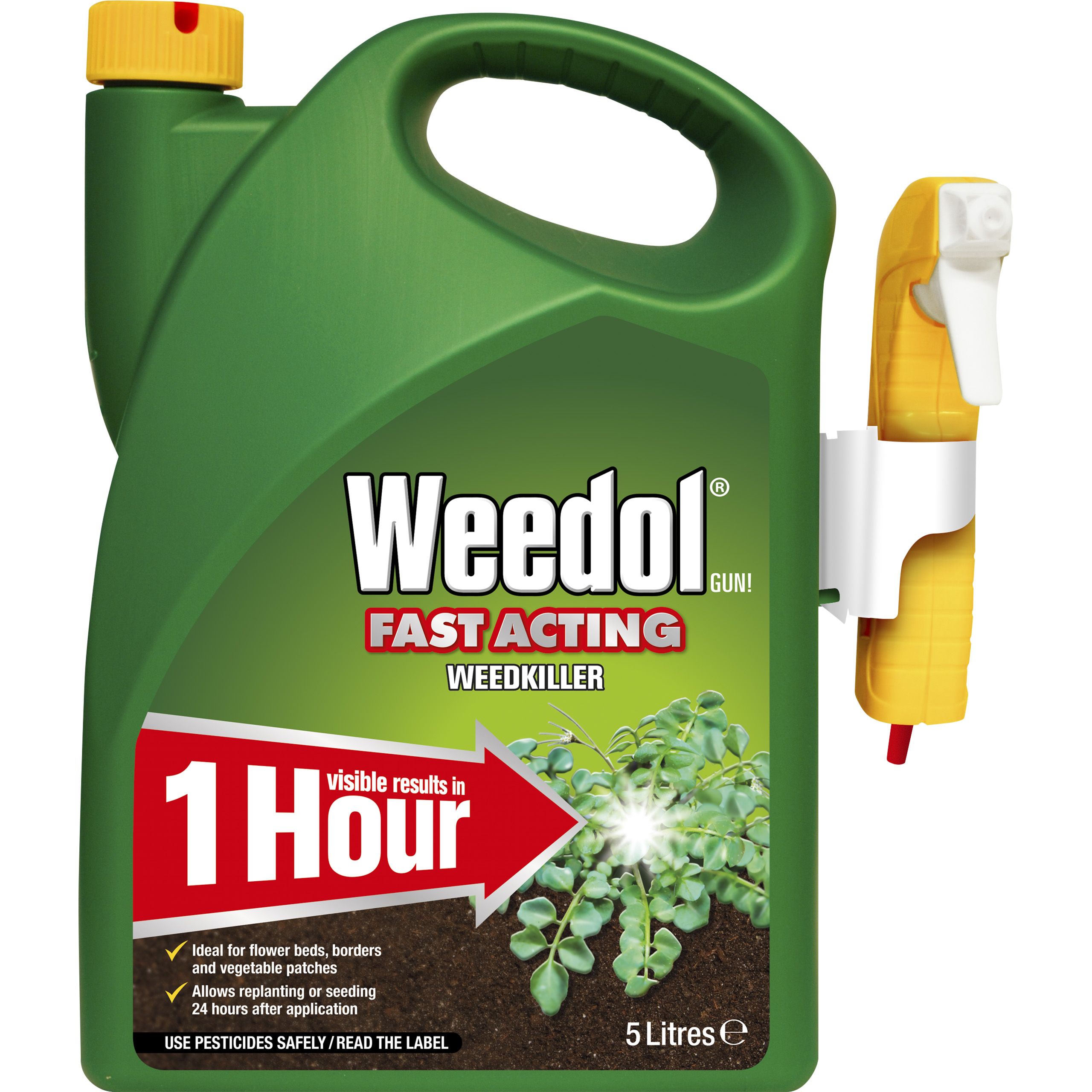 Weedol Fast acting Weed killer 5L 5kg | DIY at B&Q