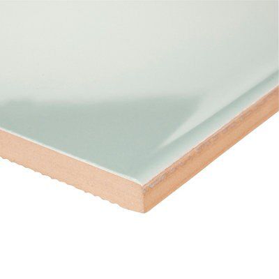 Wellington Blue Gloss Ceramic Indoor Wall Tile, Pack of 33, (L)300mm (W ...