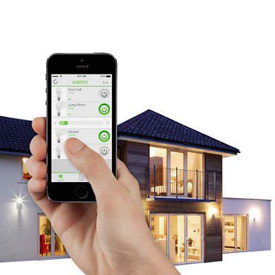 WeMo B22 50W LED White Ball Dimmable Smart bulb