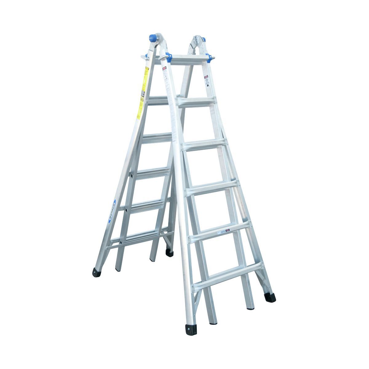Werner Telescopic 4-Way 24 tread Combination ladder | DIY at B&Q
