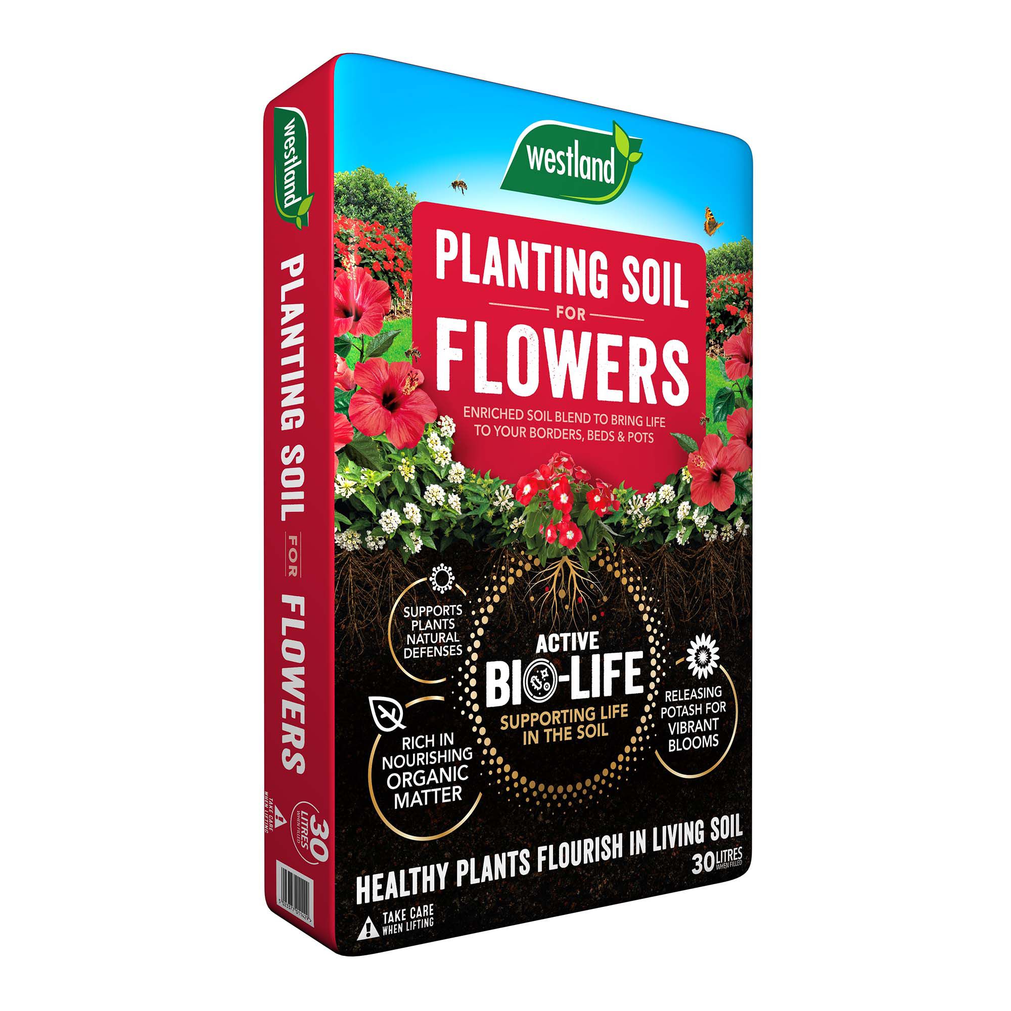 Westland Bio-life Peat-free Beds, borders & pots Soil 30L | DIY at B&Q