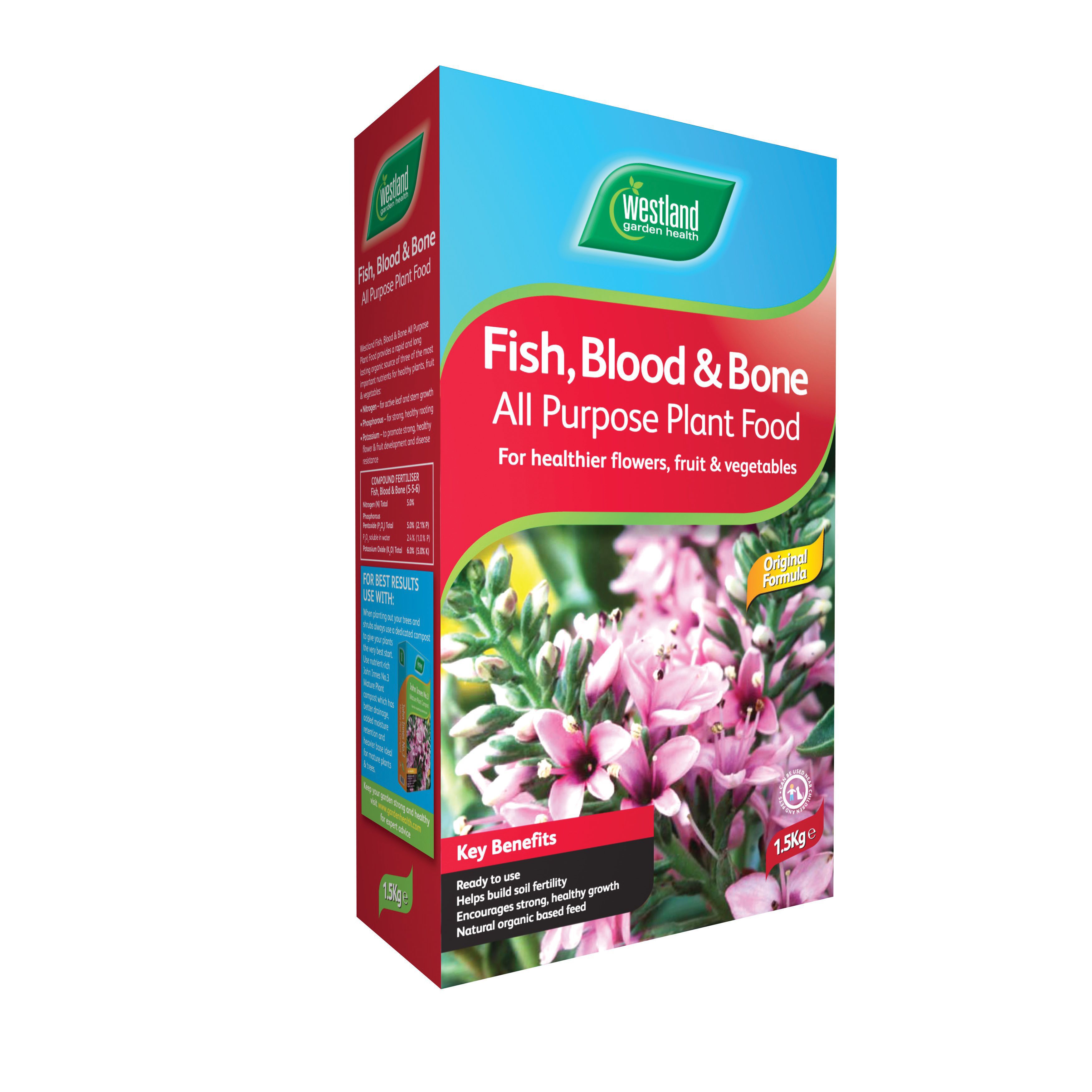 Westland Fish blood bone Plant feed 1.5kg