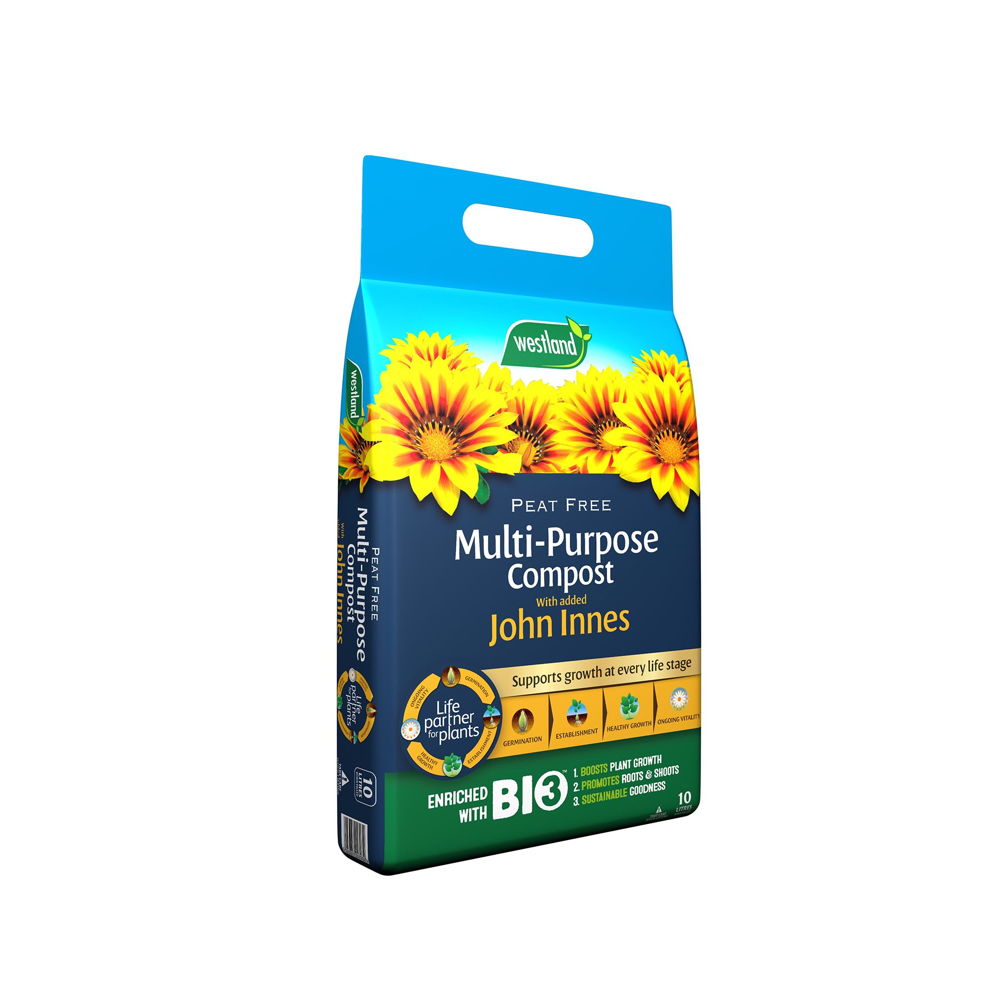 Westland John Innes Peat-free Multi-purpose Compost 10L | DIY at B&Q