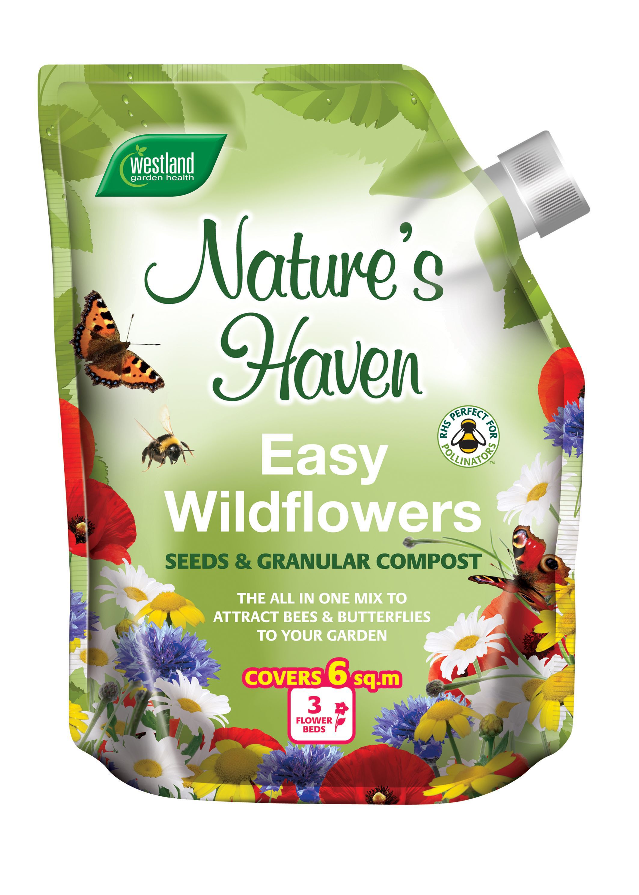 Westland Nature's haven easy wild flowers Wildflower Seed