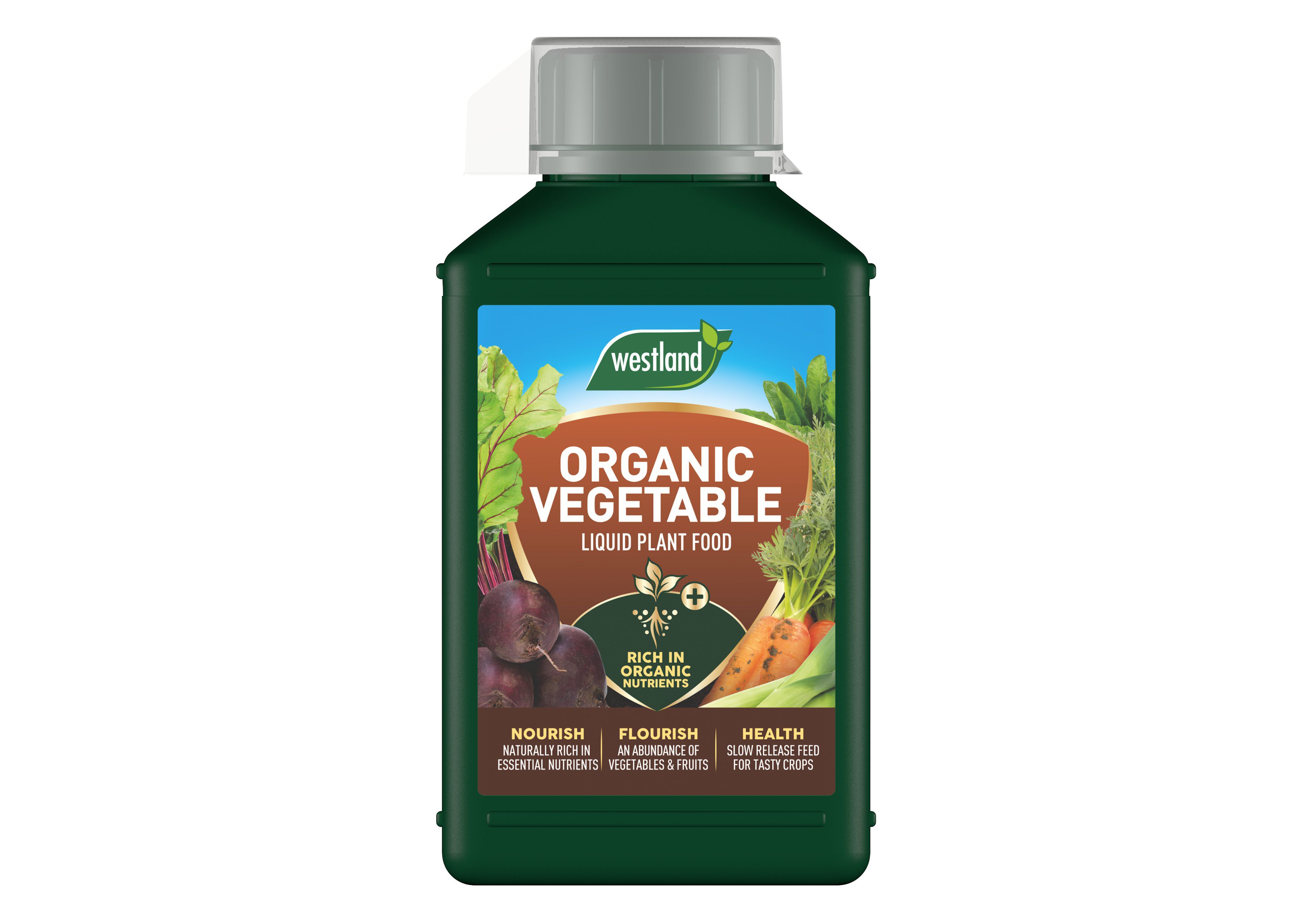 Westland Organic vegetable Liquid Salad & vegetable Plant feed, 1L