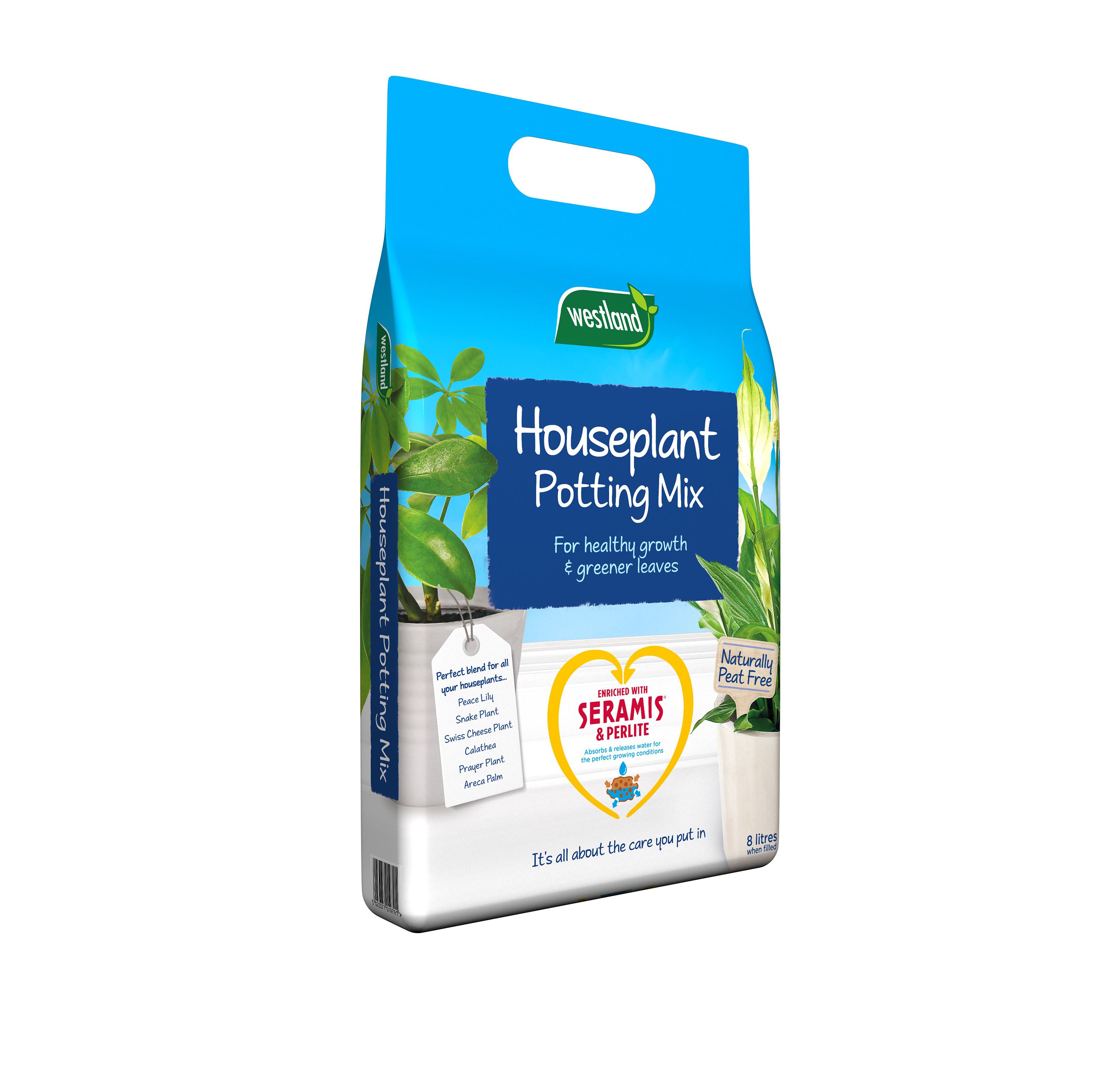 Westland Potting mix Peat-free Houseplant Compost 8L | DIY at B&Q