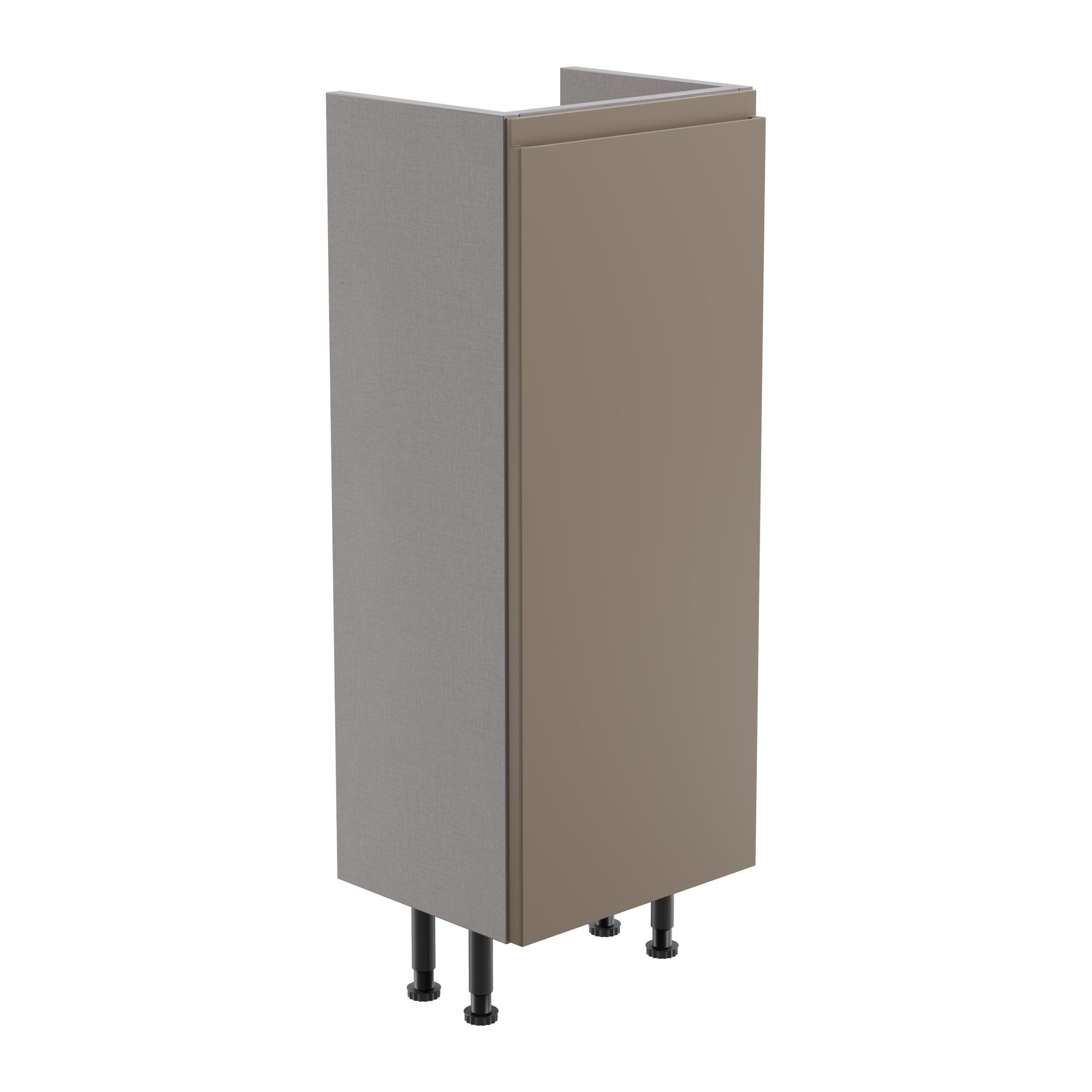 Westport Slim Matt Stone grey Modern Freestanding Base unit (W)295mm (H ...