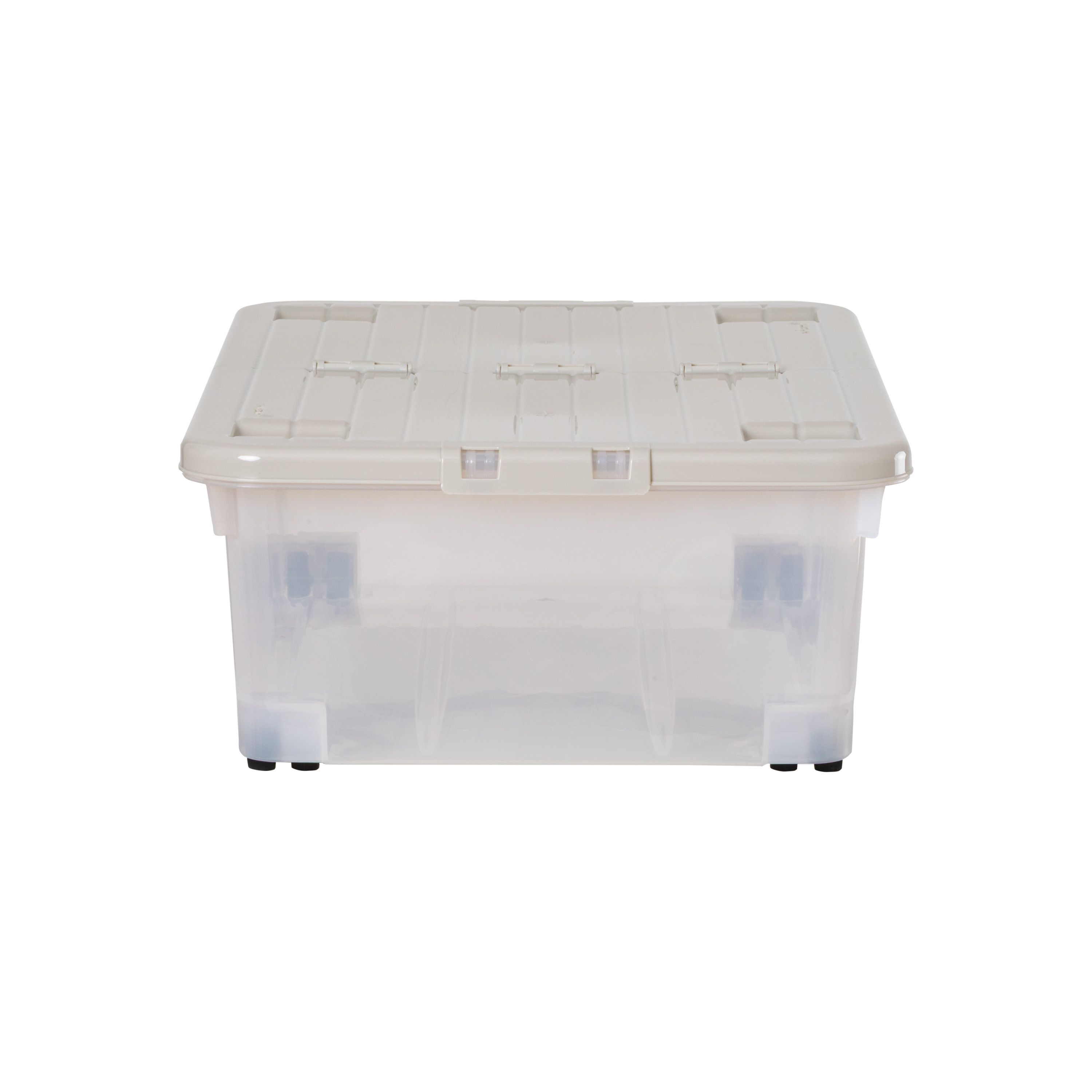 Wham Moonstruck Rectangular 32L Medium Plastic Stackable Underbed ...