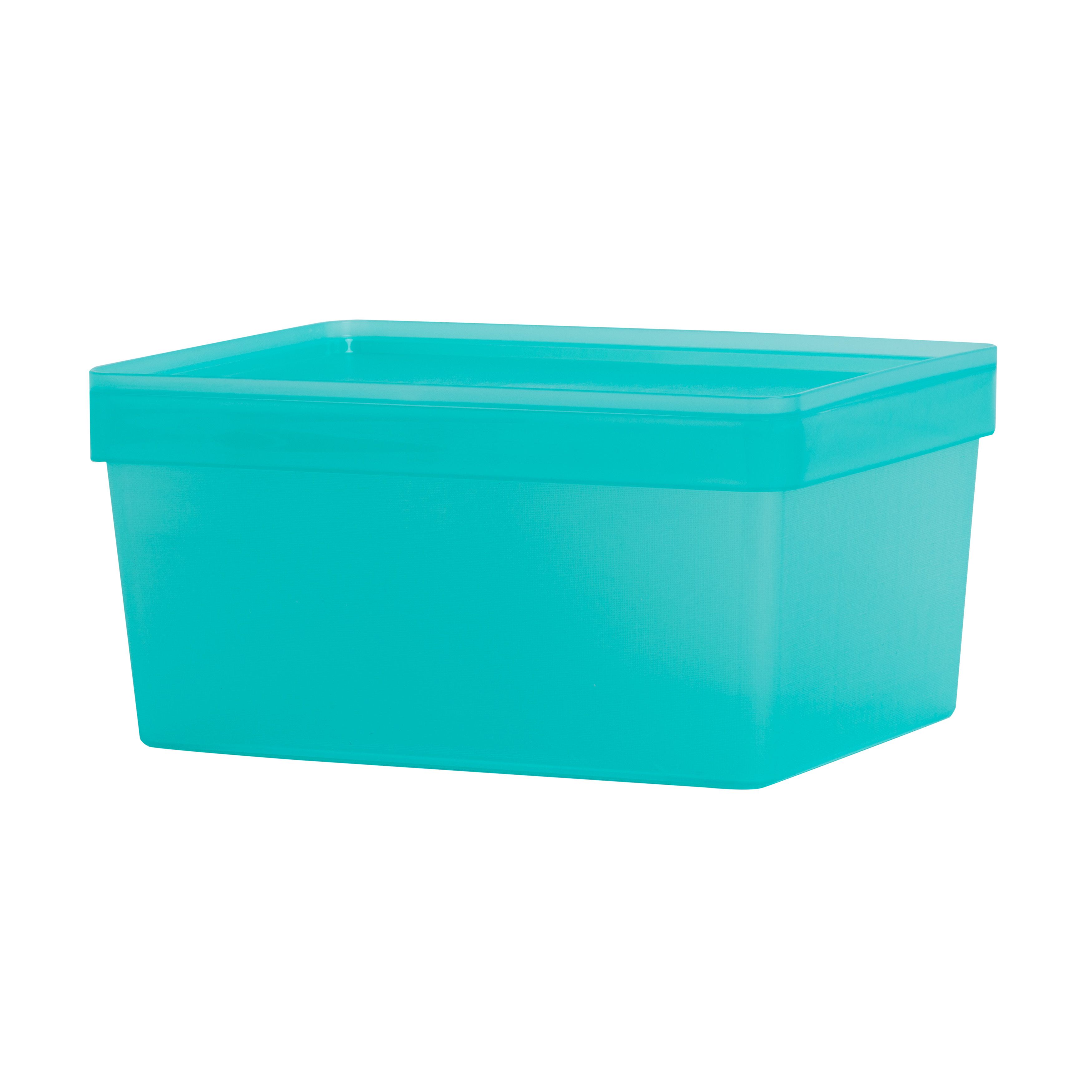 Wham Studio Stack Aqua Rectangular 13.5L Large Plastic Stackable ...
