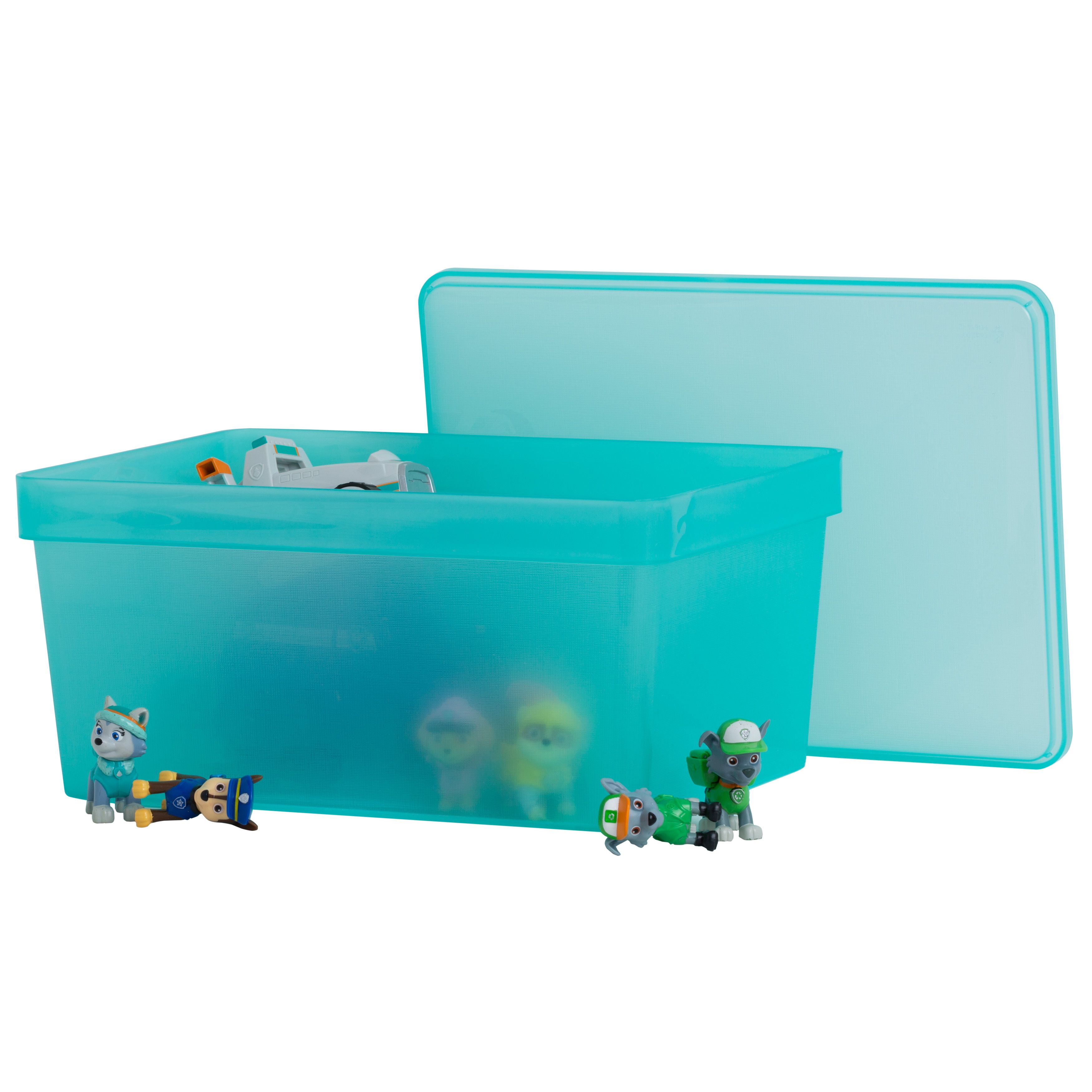 Wham Studio Stack Aqua Rectangular 13.5L Large Plastic Stackable ...