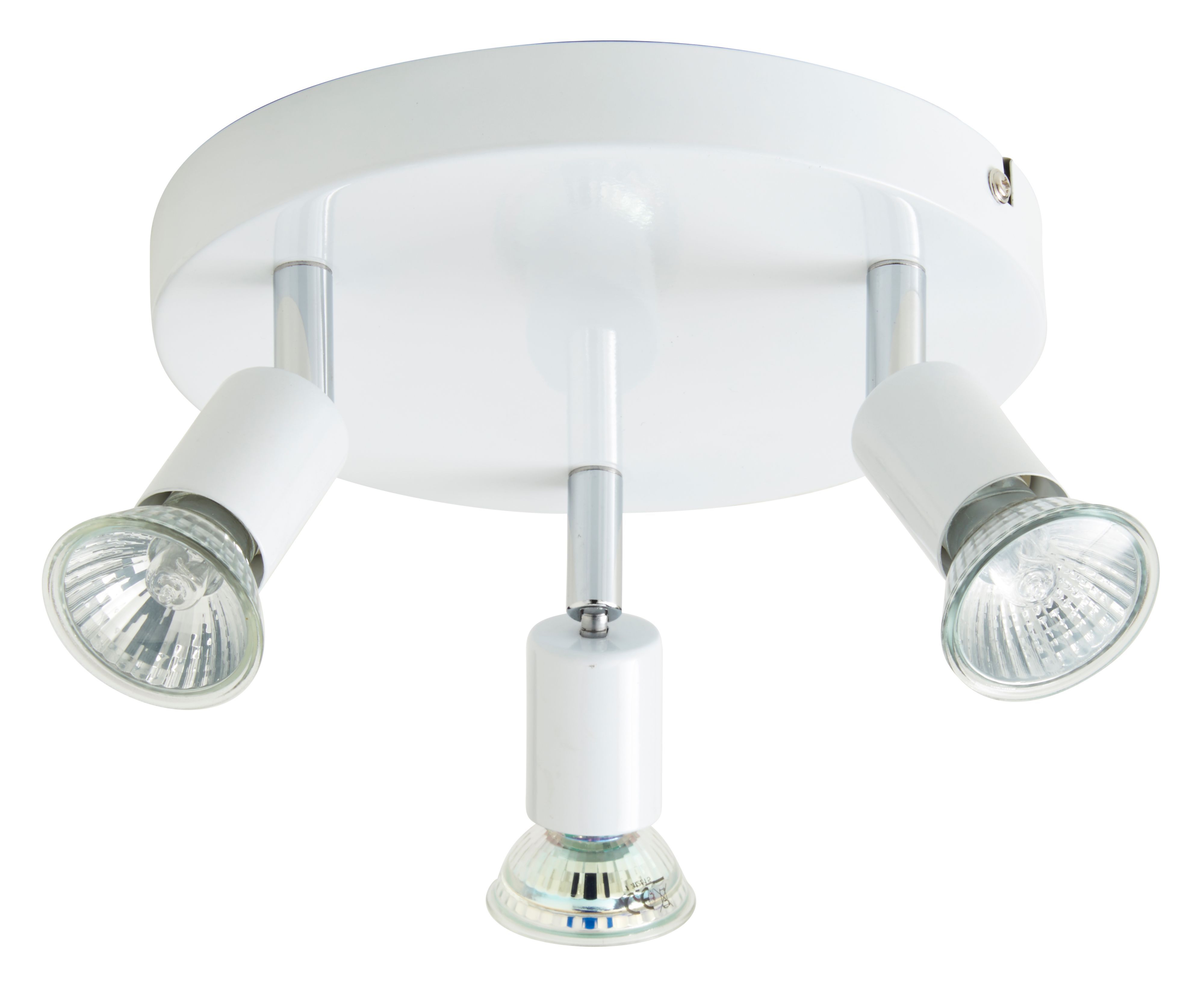 White 3 Light Spotlight
