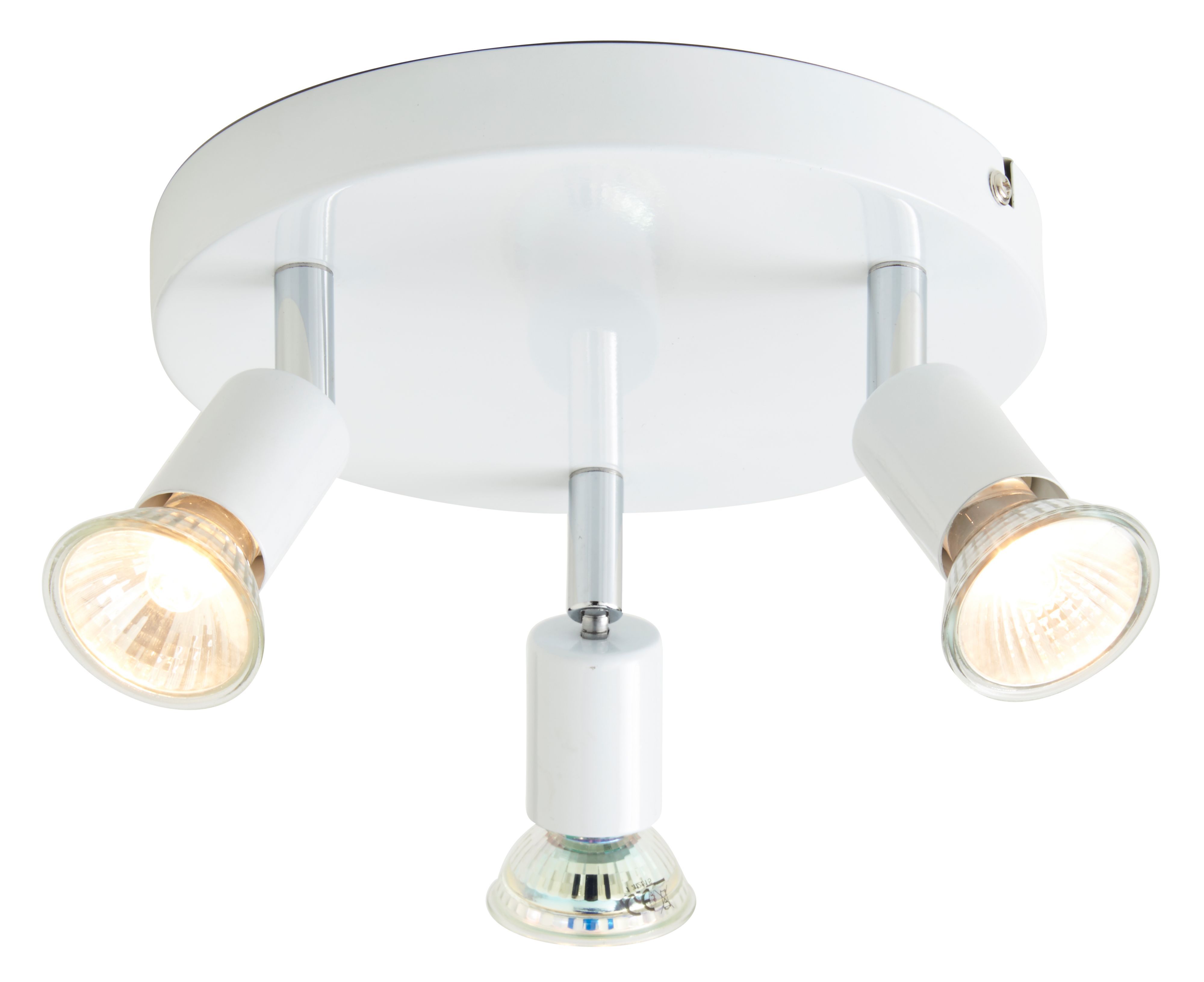 White 3 Light Spotlight