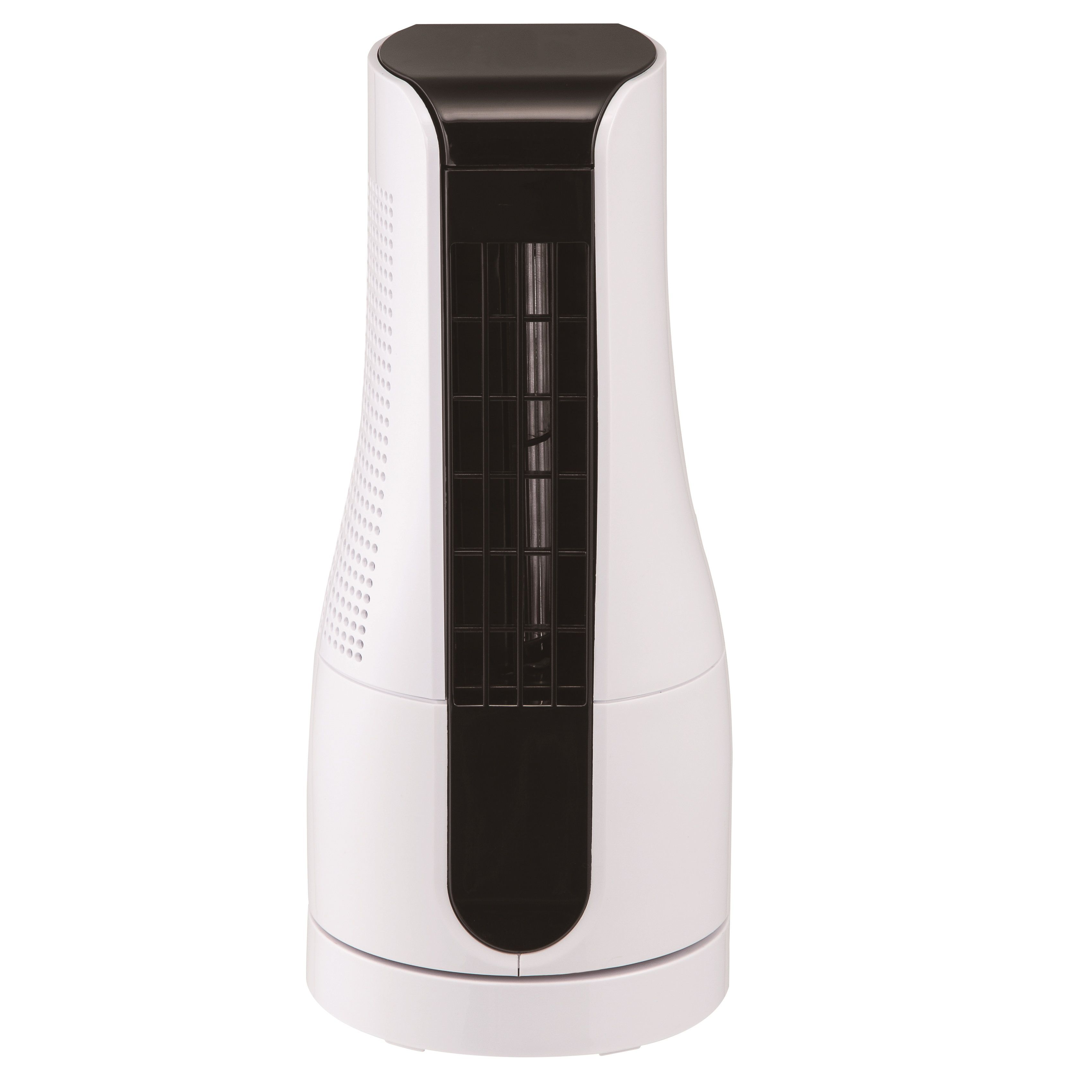 White & black 2-speed 220-240V Mini Tower fan