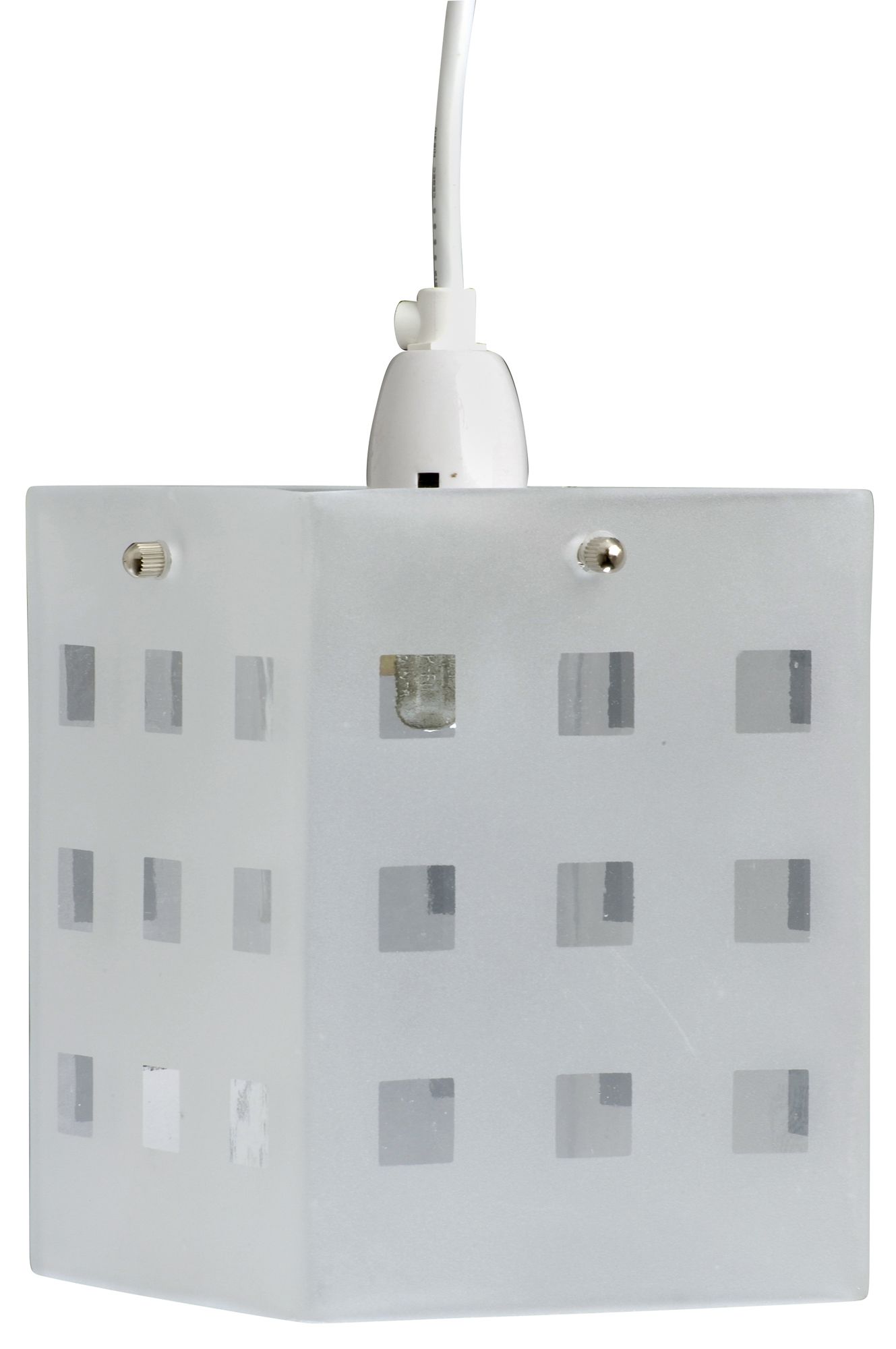White Cube Square Light shade (D)14.2cm