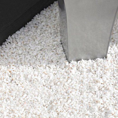 Large White Decorative Garden Stones - Garden Design Ideas