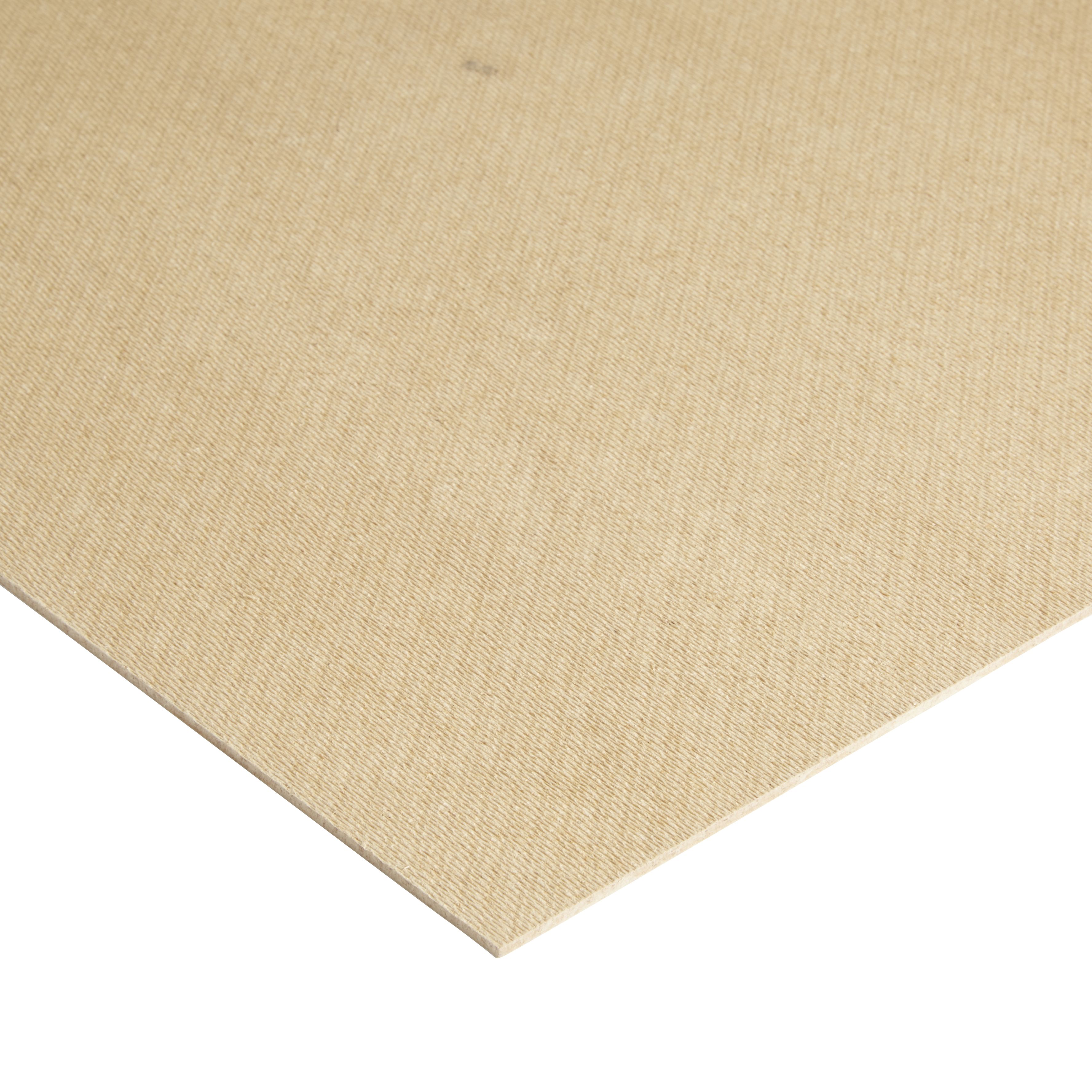 White Hardboard (L)1830mm (W)607mm (T)3mm