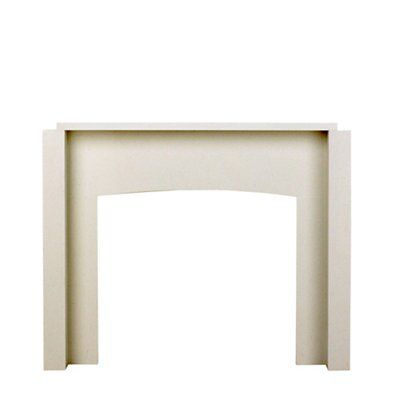 White Marble Back panel (H)905mm (W)1220mm | DIY at B&Q